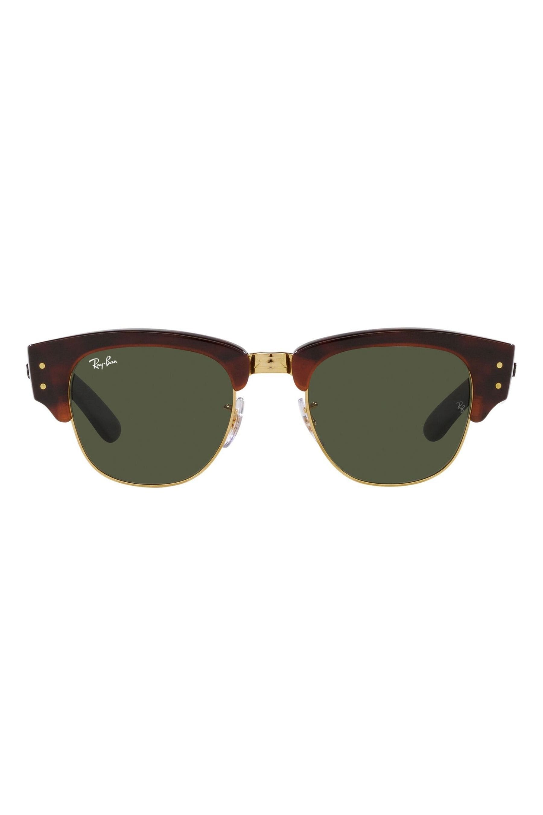 Buy Ray-Ban Brown Mega Clubmaster Sunglasses from the Next UK online shop