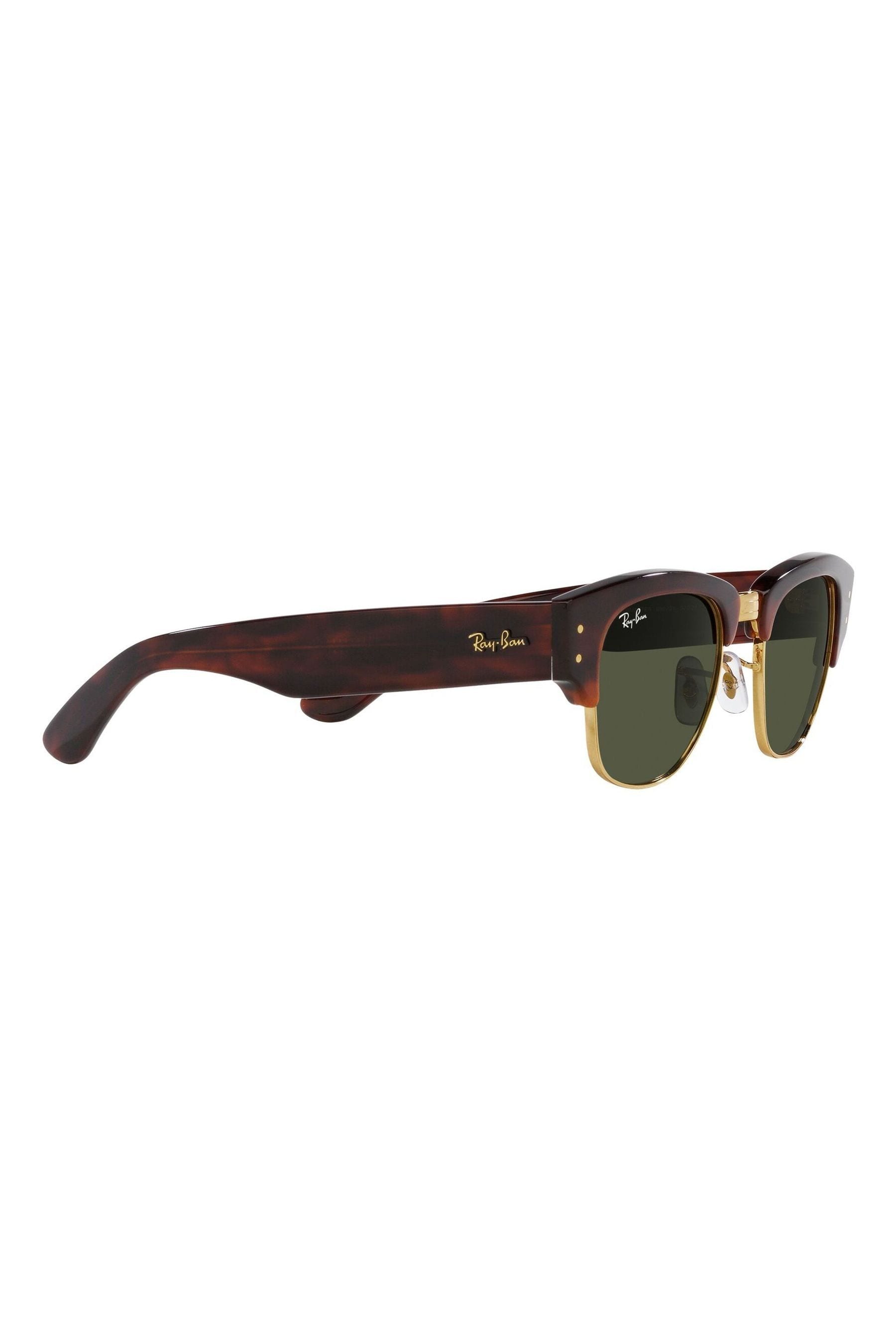 Buy Ray-Ban Brown Mega Clubmaster Sunglasses from the Next UK online shop