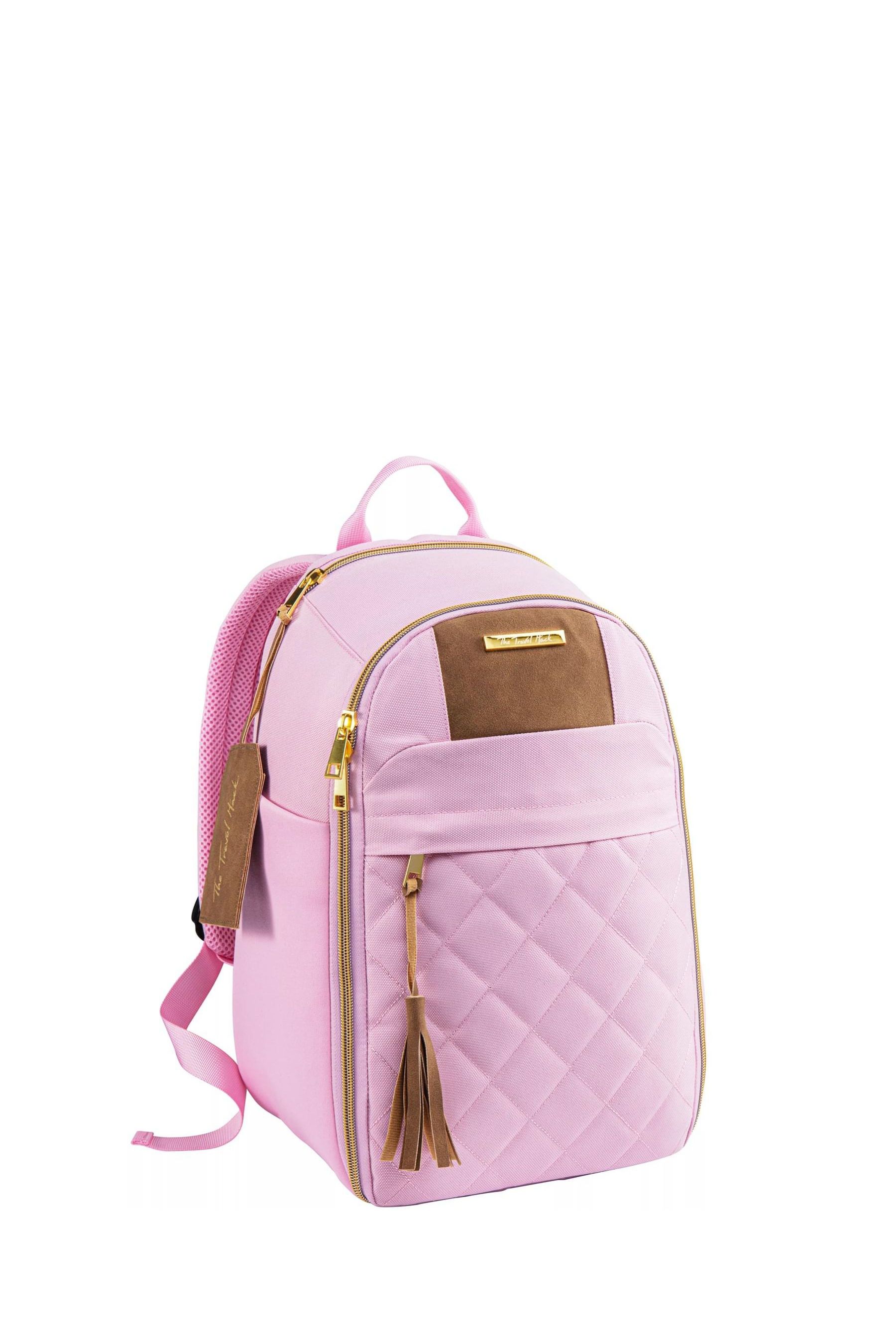 Buy Cabin Max Pink Travel Hack 40cm Cabin Backpack from the Next UK ...