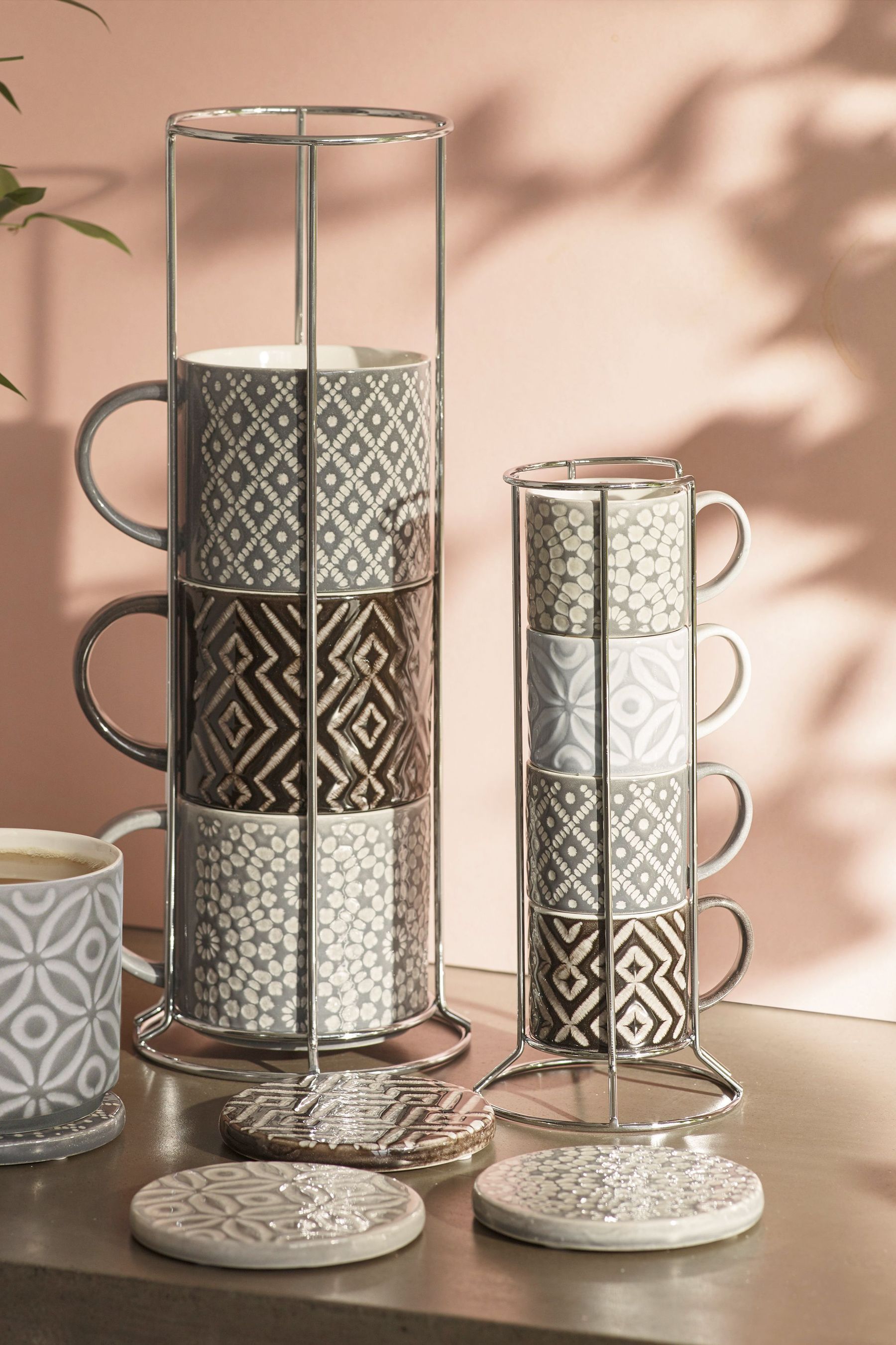 Buy Set of 4 Ceramic Coasters from the Next UK online shop