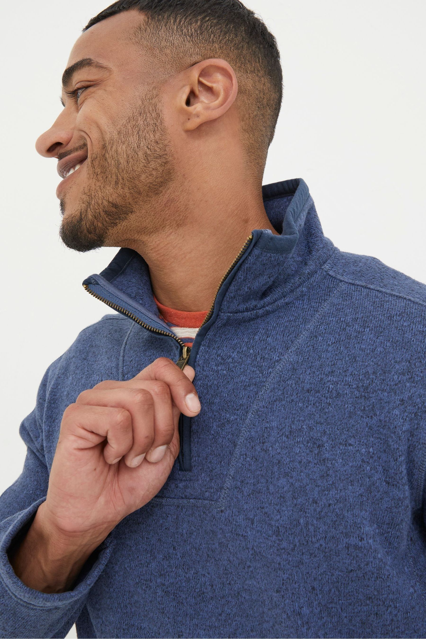 Buy FatFace Haxby Fleece Half Zip Sweatshirt from Next Ireland