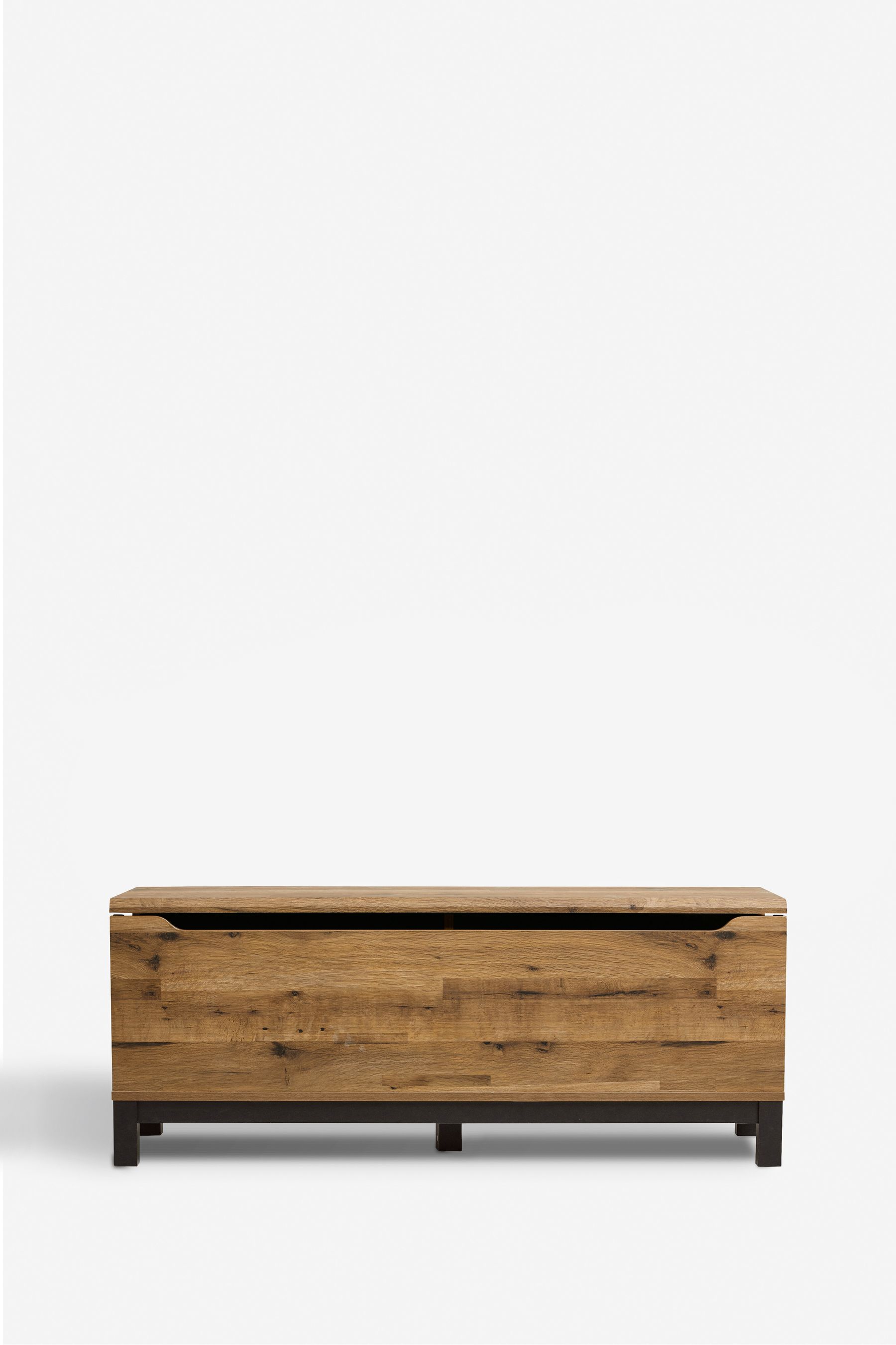 Buy Dark Bronx Oak Effect Hallway Storage Bench from the Next UK online ...