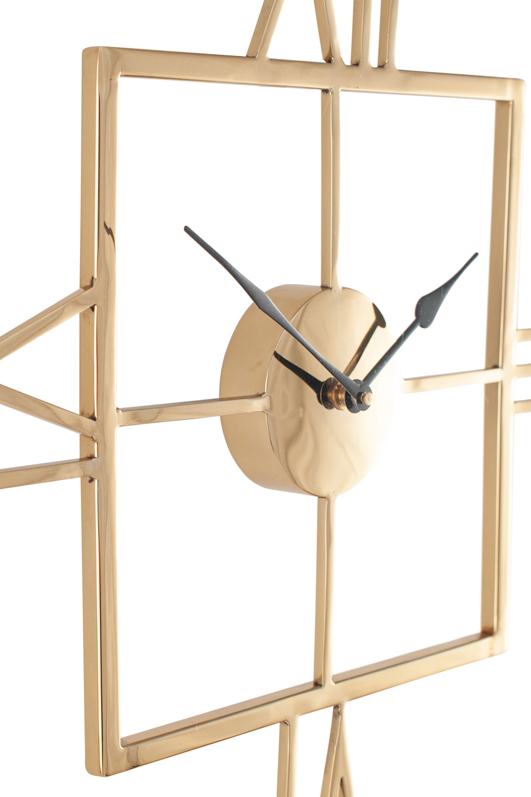 Buy Pacific Gold Gold Metal Square Wall Clock from the Next UK online shop