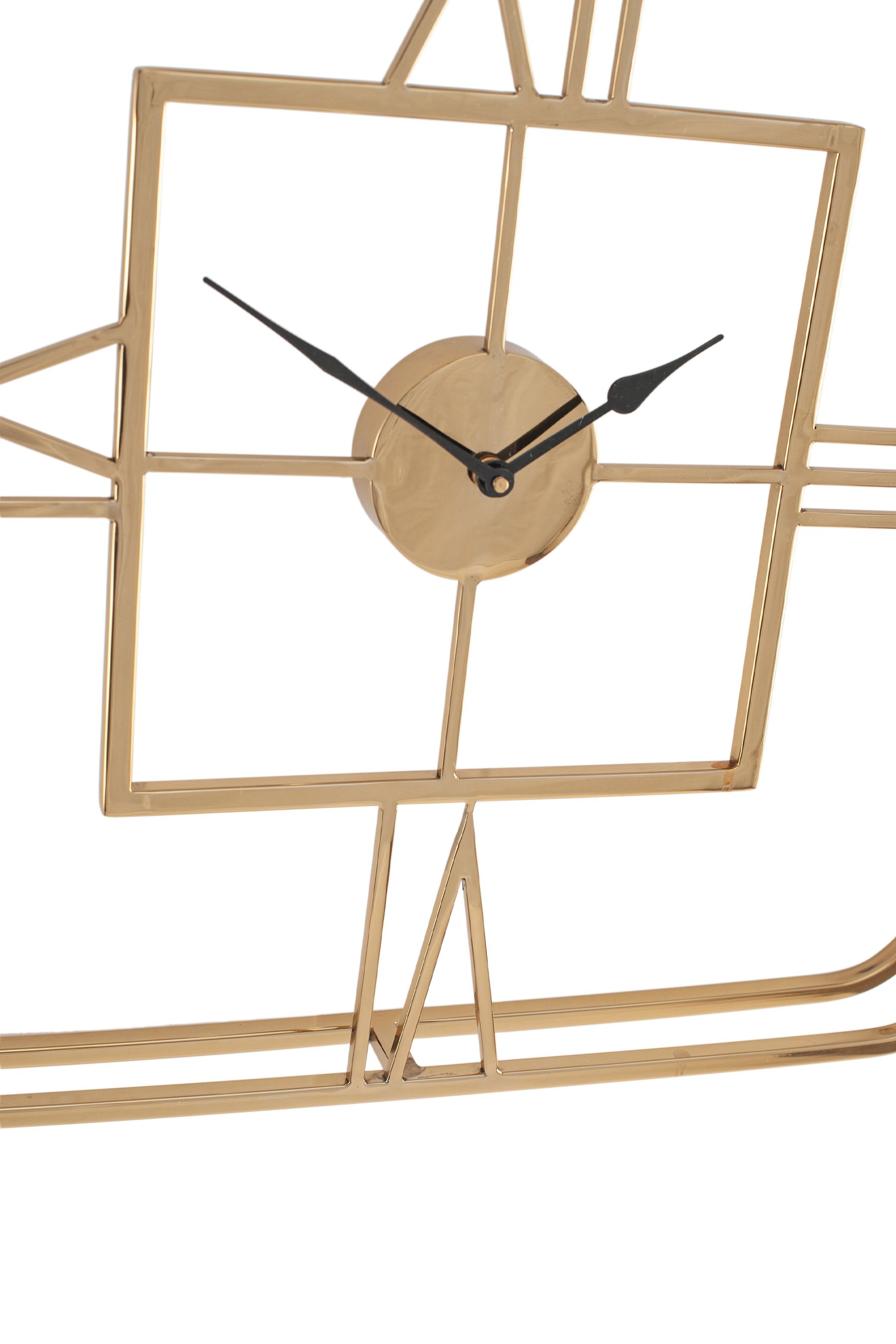 Buy Pacific Gold Gold Metal Square Wall Clock from the Next UK online shop