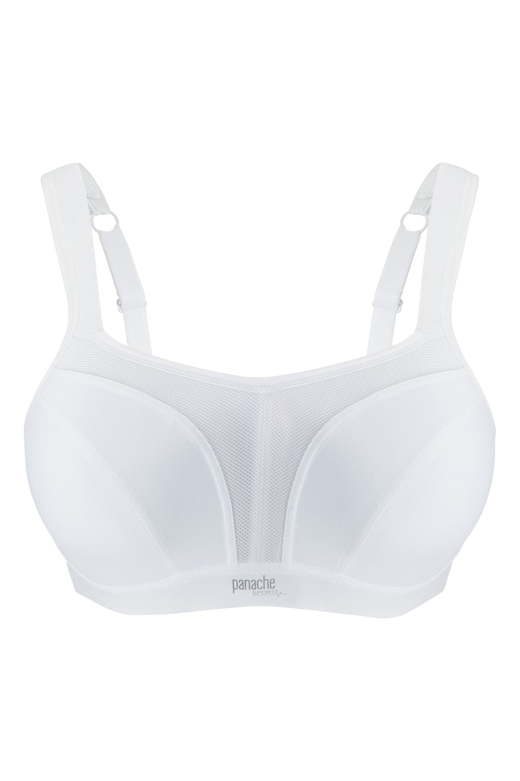 Buy Panache Sports White Wired Sports Bra from the Next UK online shop