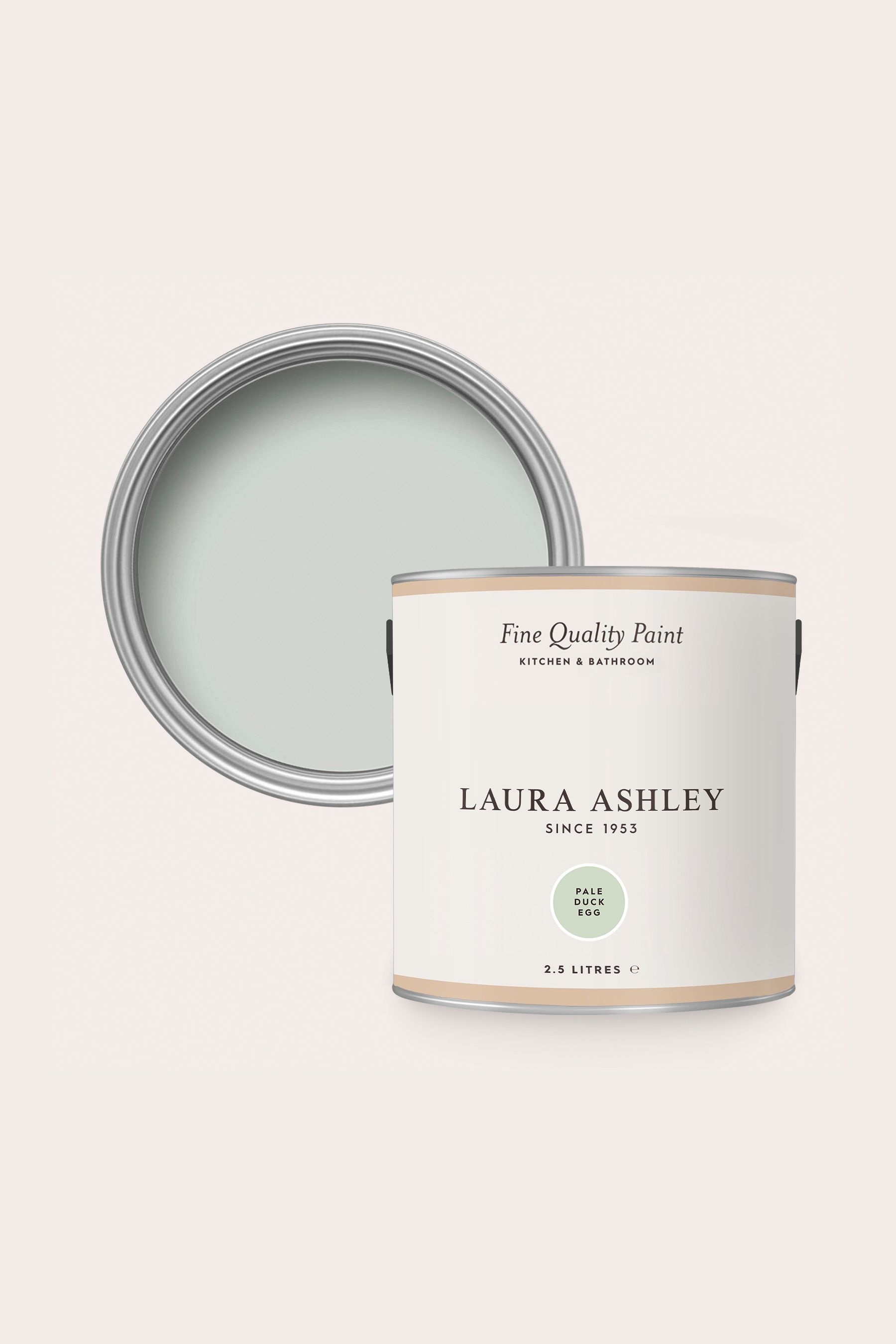 Buy Laura Ashley Pale Duck Egg Kitchen And Bathroom 2.5Lt Paint from ...