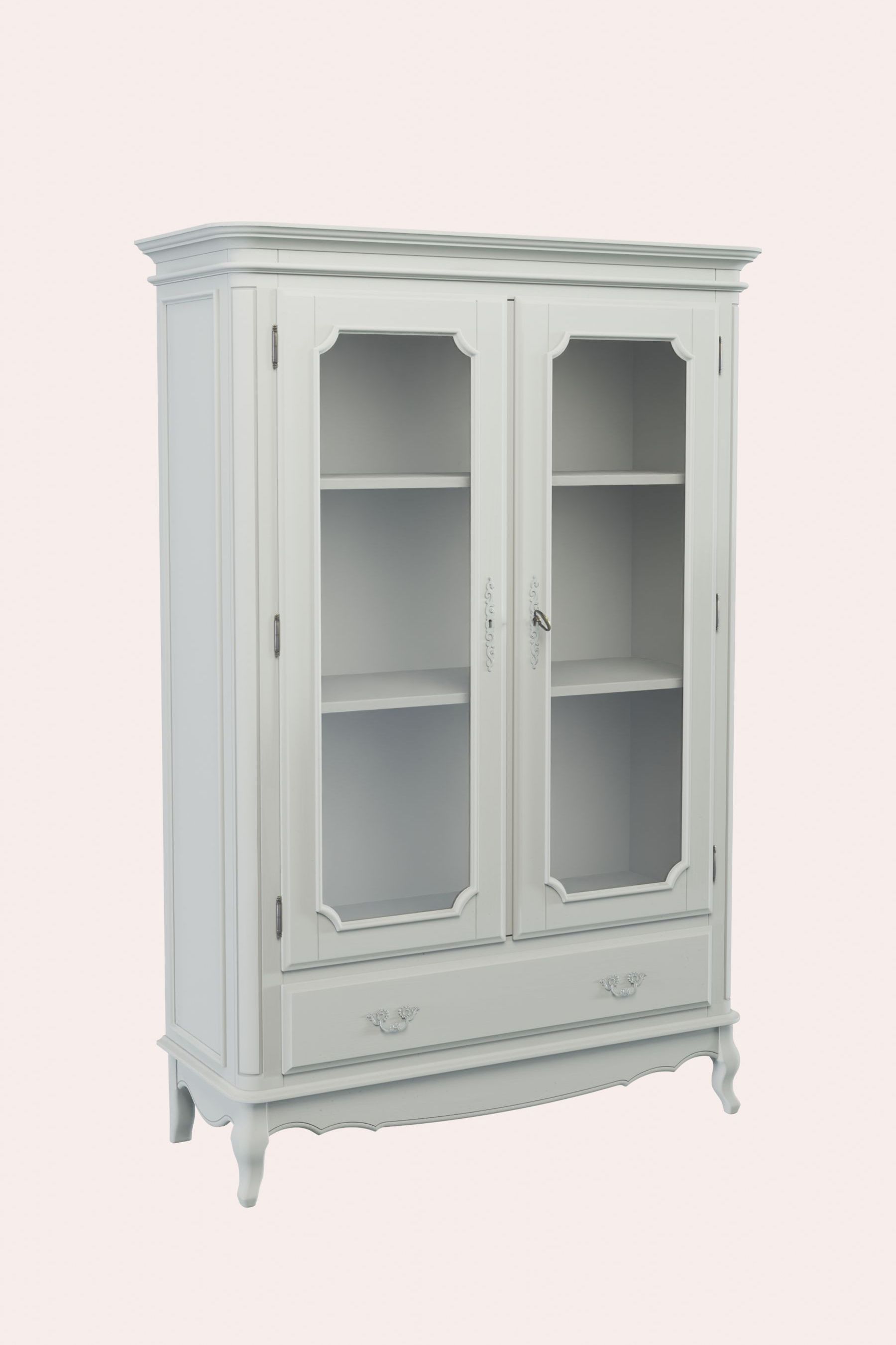 Buy Laura Ashley Dove Grey Provencale 2 Door 1 Drawer Display Unit from ...