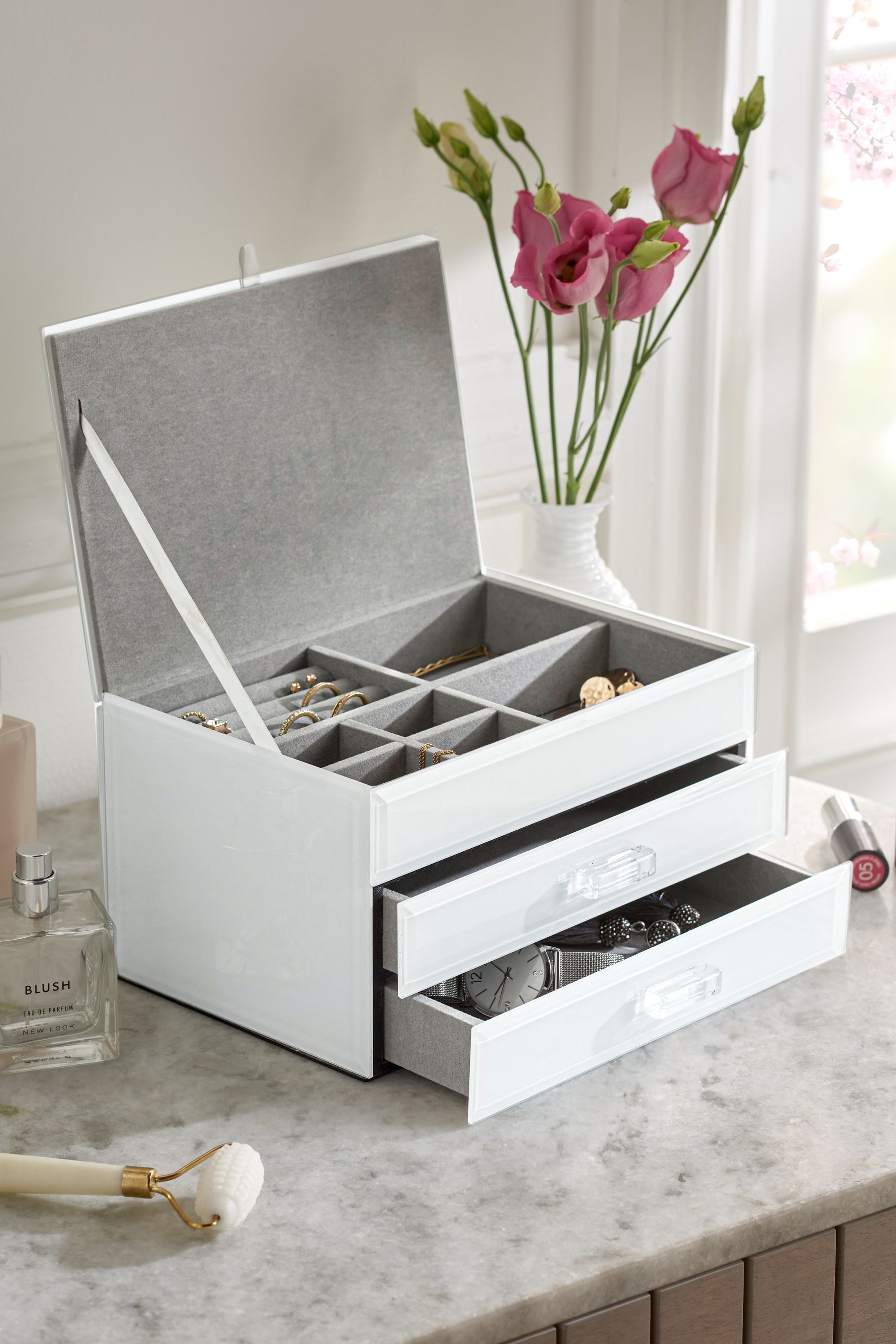Buy White Sloane Jewellery Box from the Next UK online shop