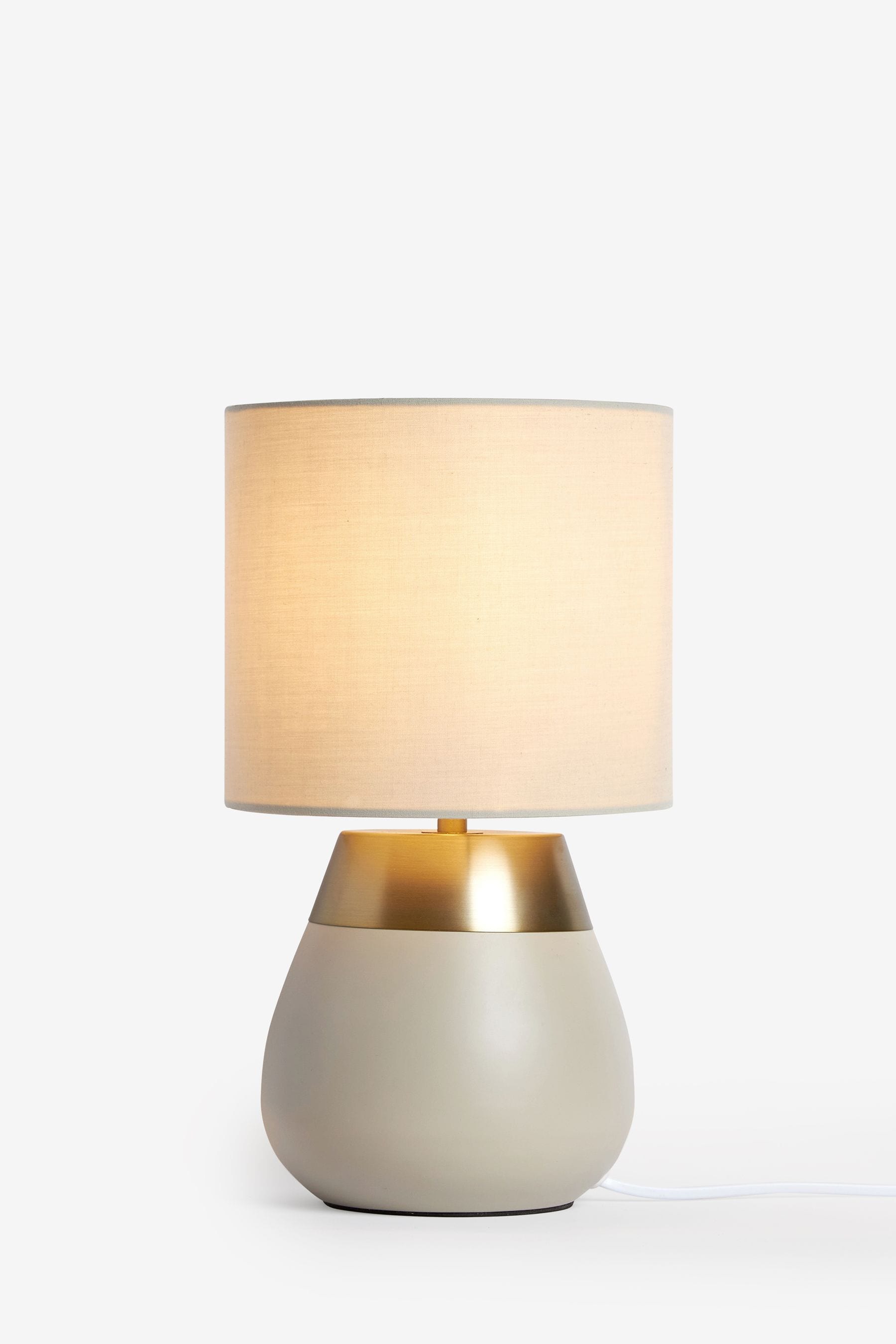 Buy Champagne Gold Kit Touch Table Lamp from the Next UK online shop