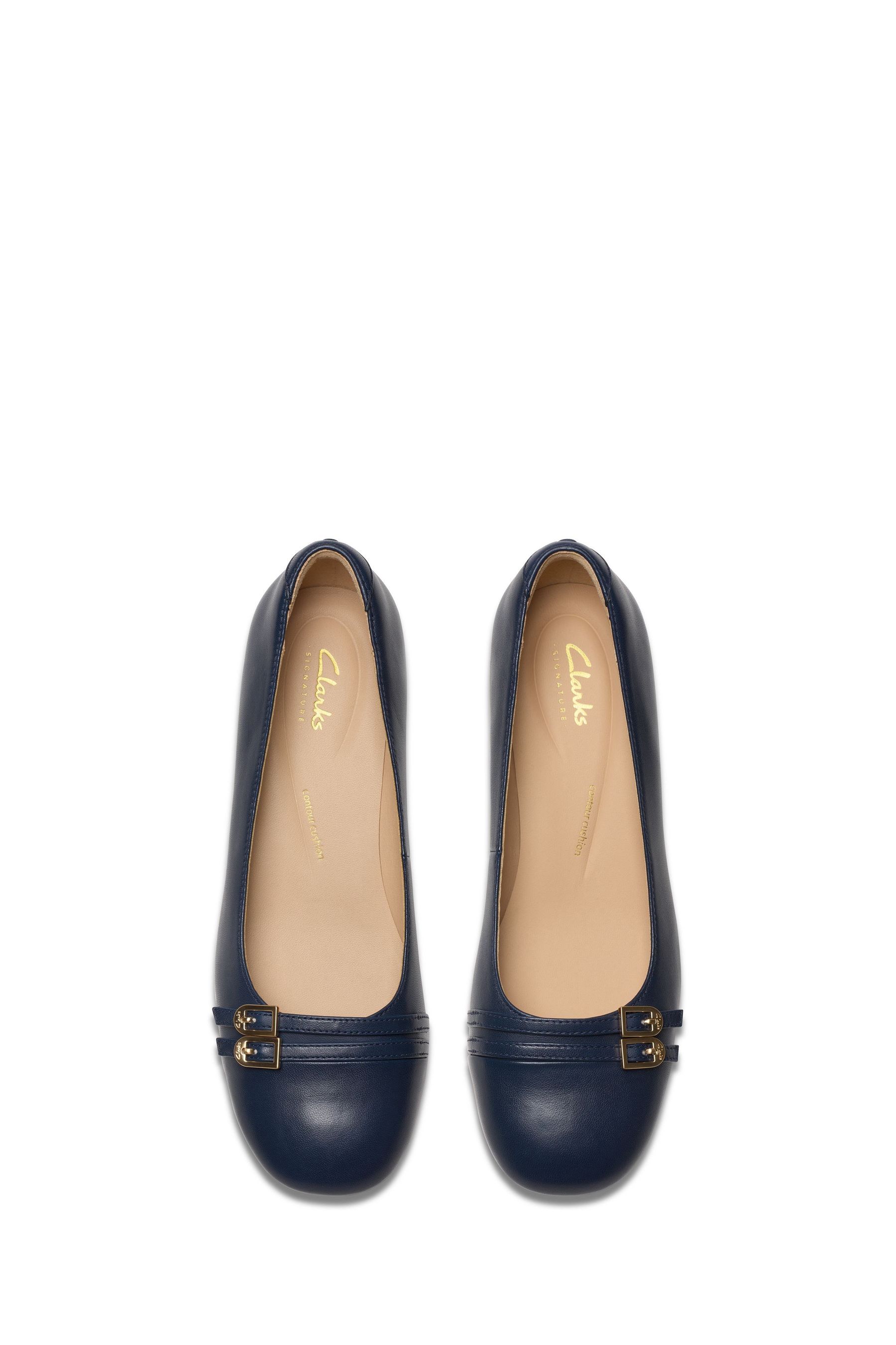 Buy Clarks Leather Daiss 30 Court Shoes from the Laura Ashley online shop