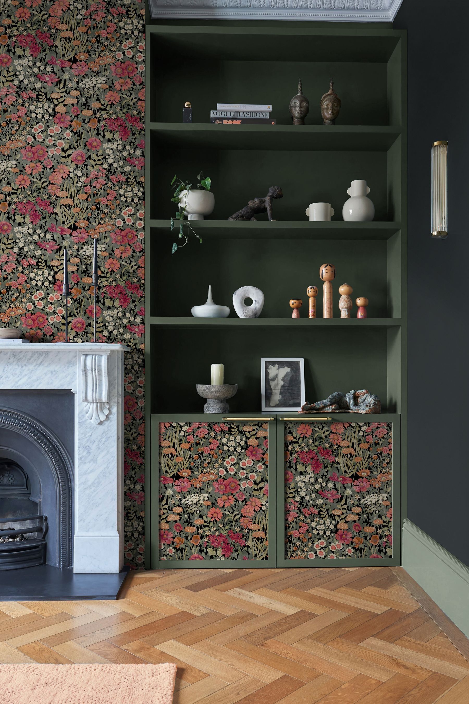 Buy Graham & Brown Black Wallflower Wallpaper Sample from the Next UK ...