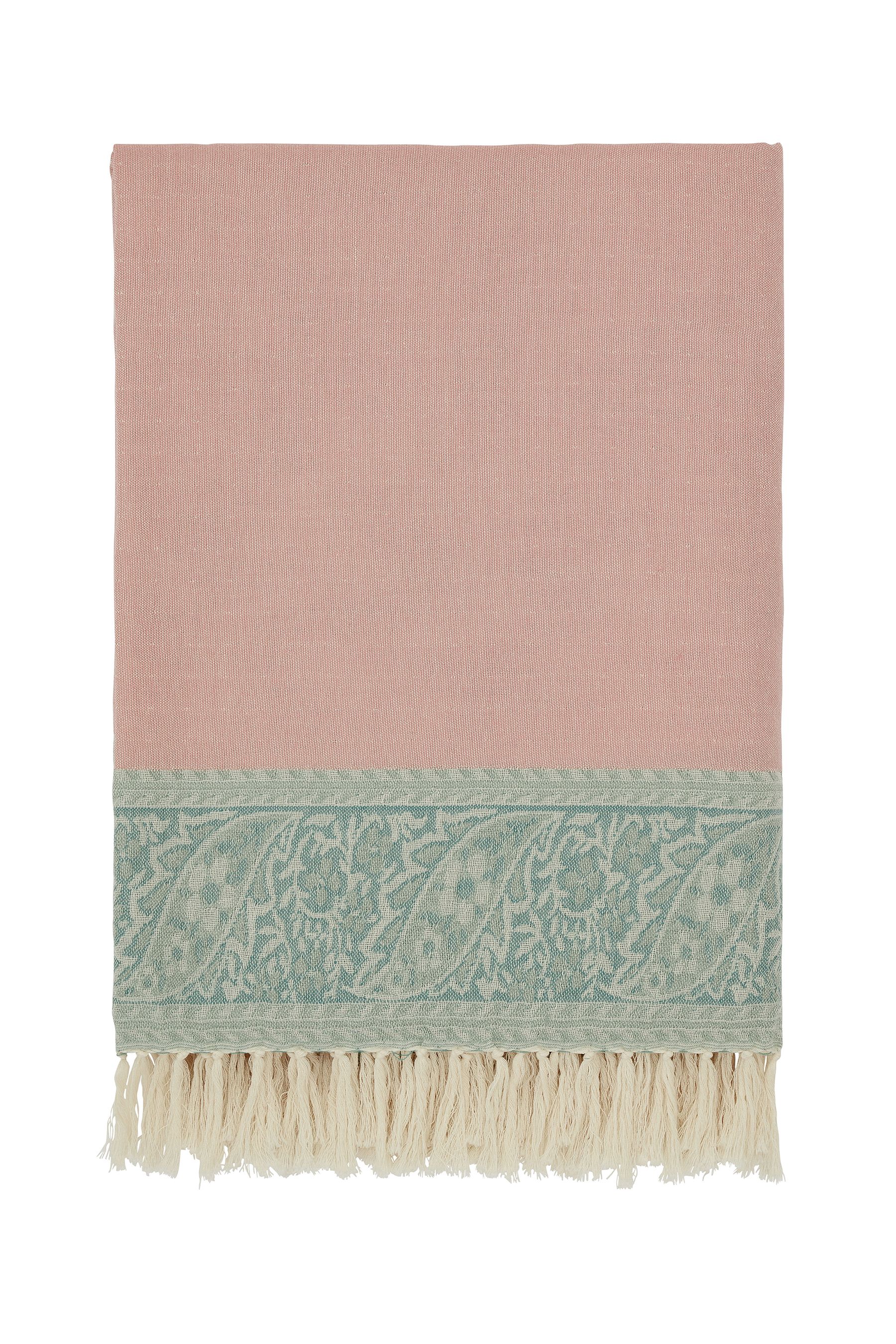 Buy Morris & Co Pink Strawberry Thief/Severne Throw from the Next UK ...