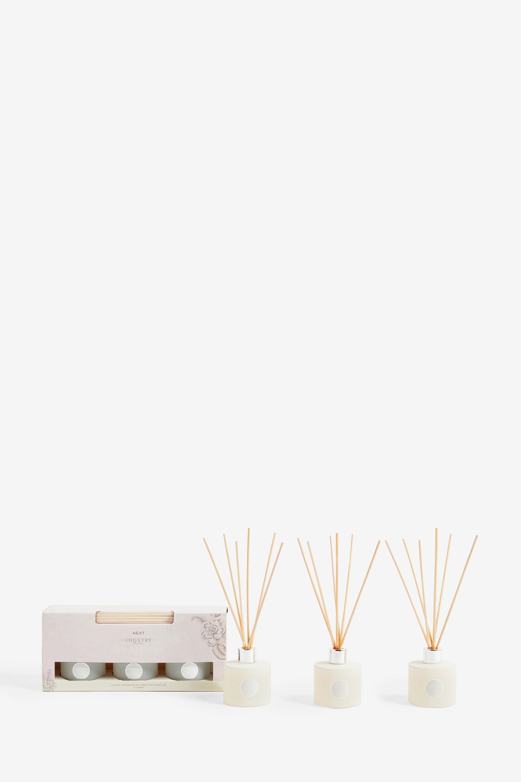 Buy Country Luxe Spa Retreat Lavender and Geranium Set of 3 Fragranced ...