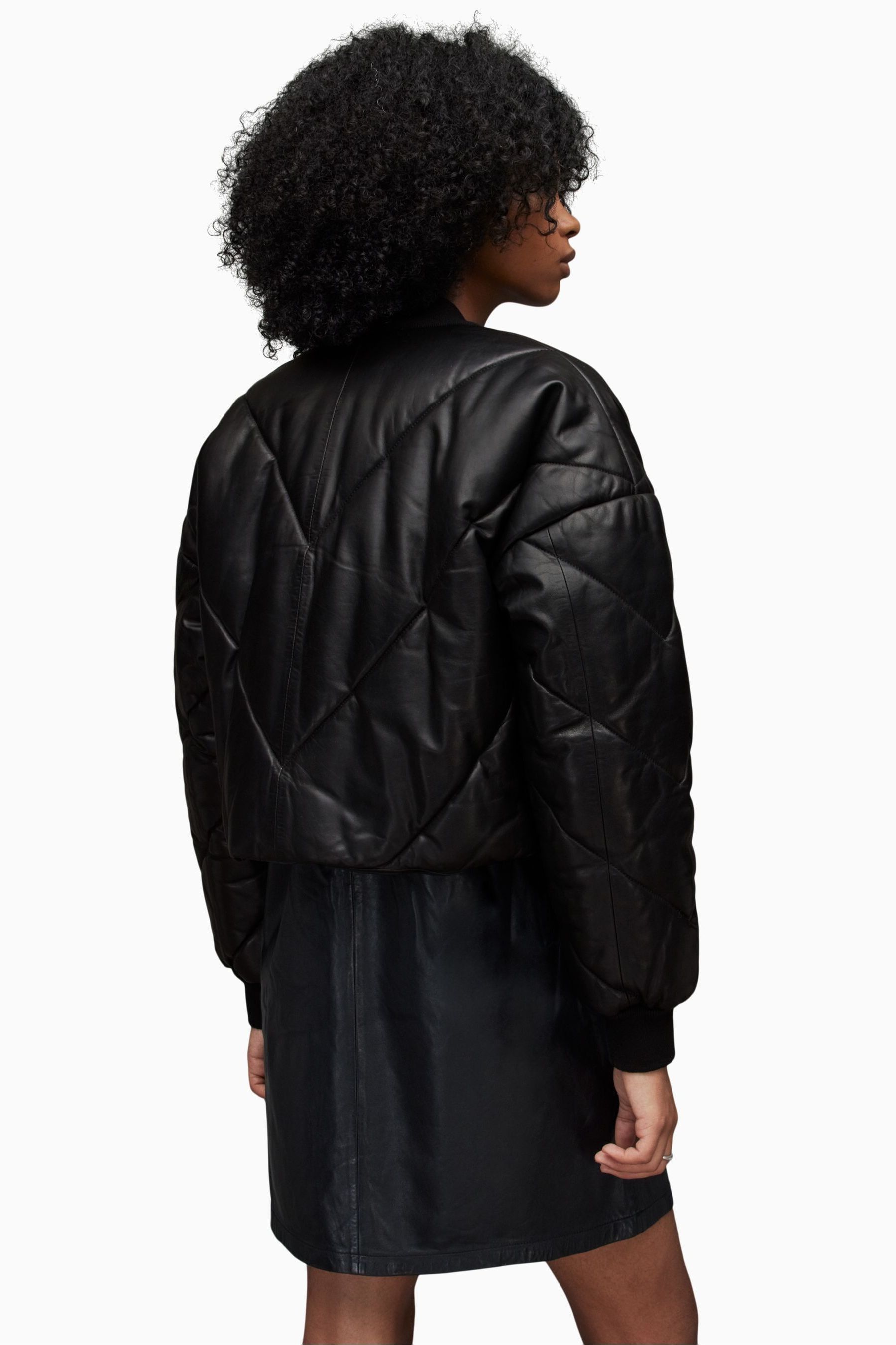 Buy AllSaints Black Bailey Puffer Jacket from the Next UK online shop