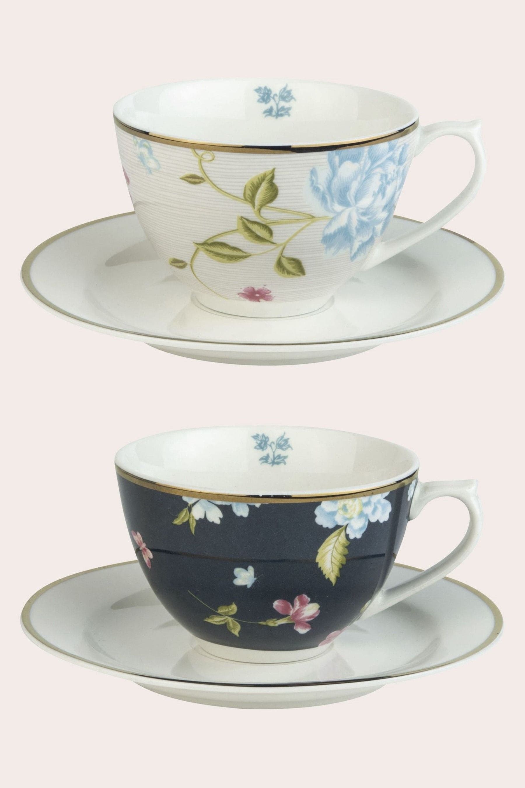 Buy Laura Ashley Blue Cup & Saucer Heritage Collectables from the Next ...