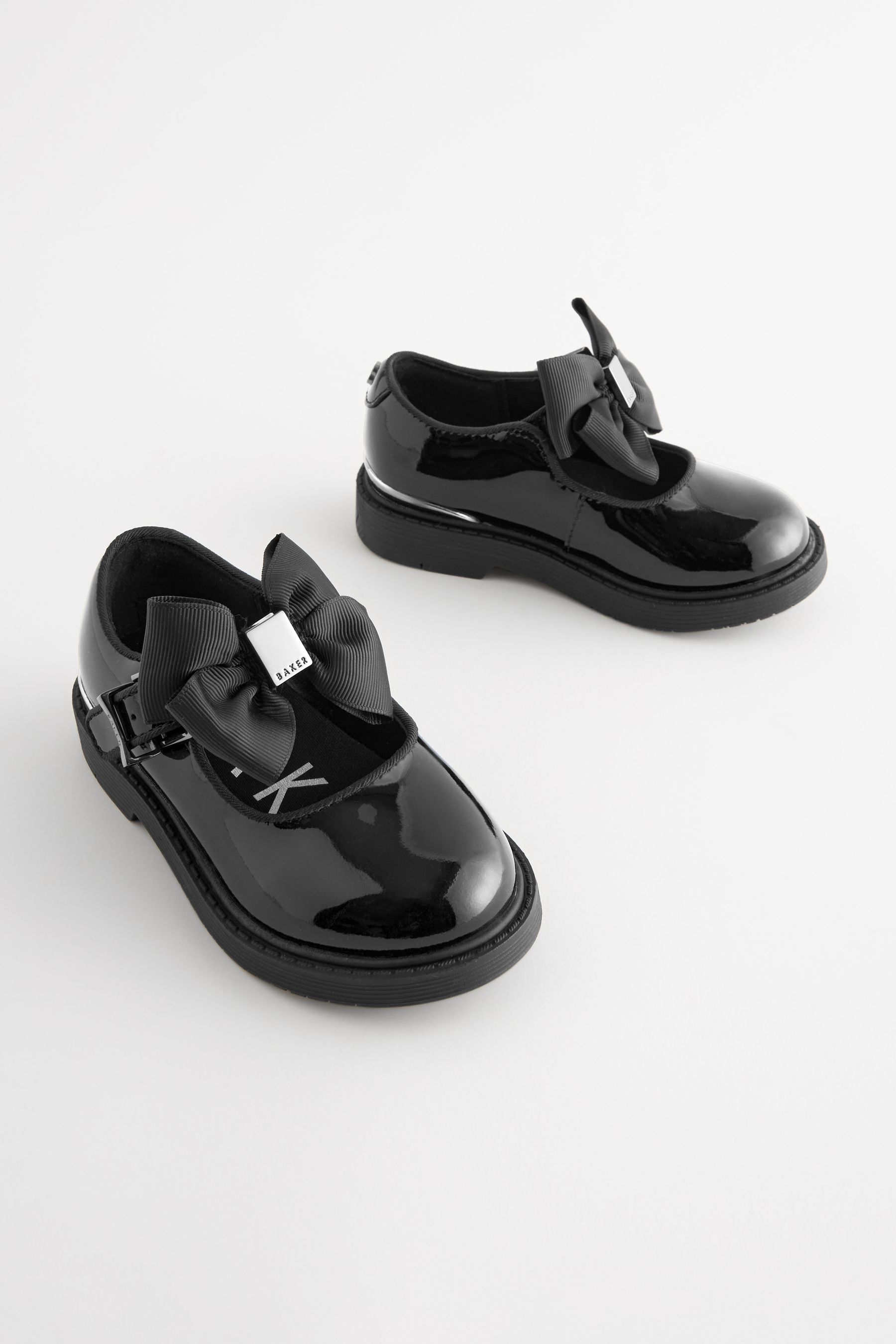 Buy Baker by Ted Baker Girls Back to School Mary Jane Black Shoes with ...
