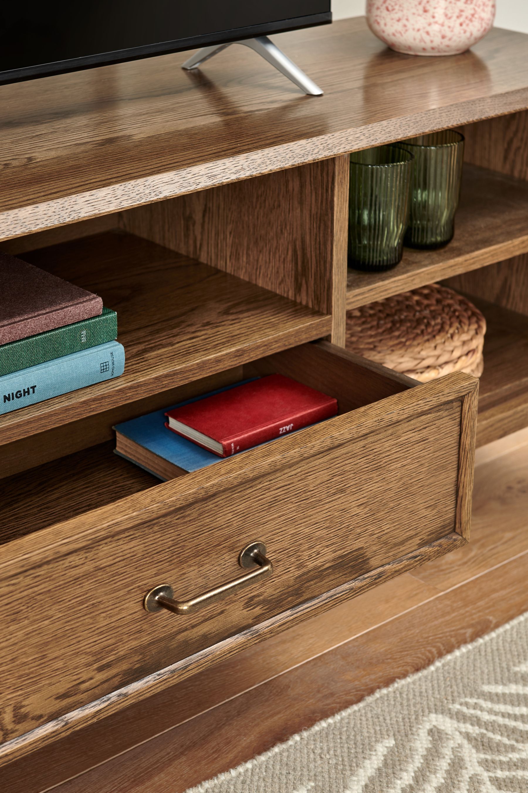 Buy Nina Campbell Brown Tedworth TV Unit from the Next UK online shop