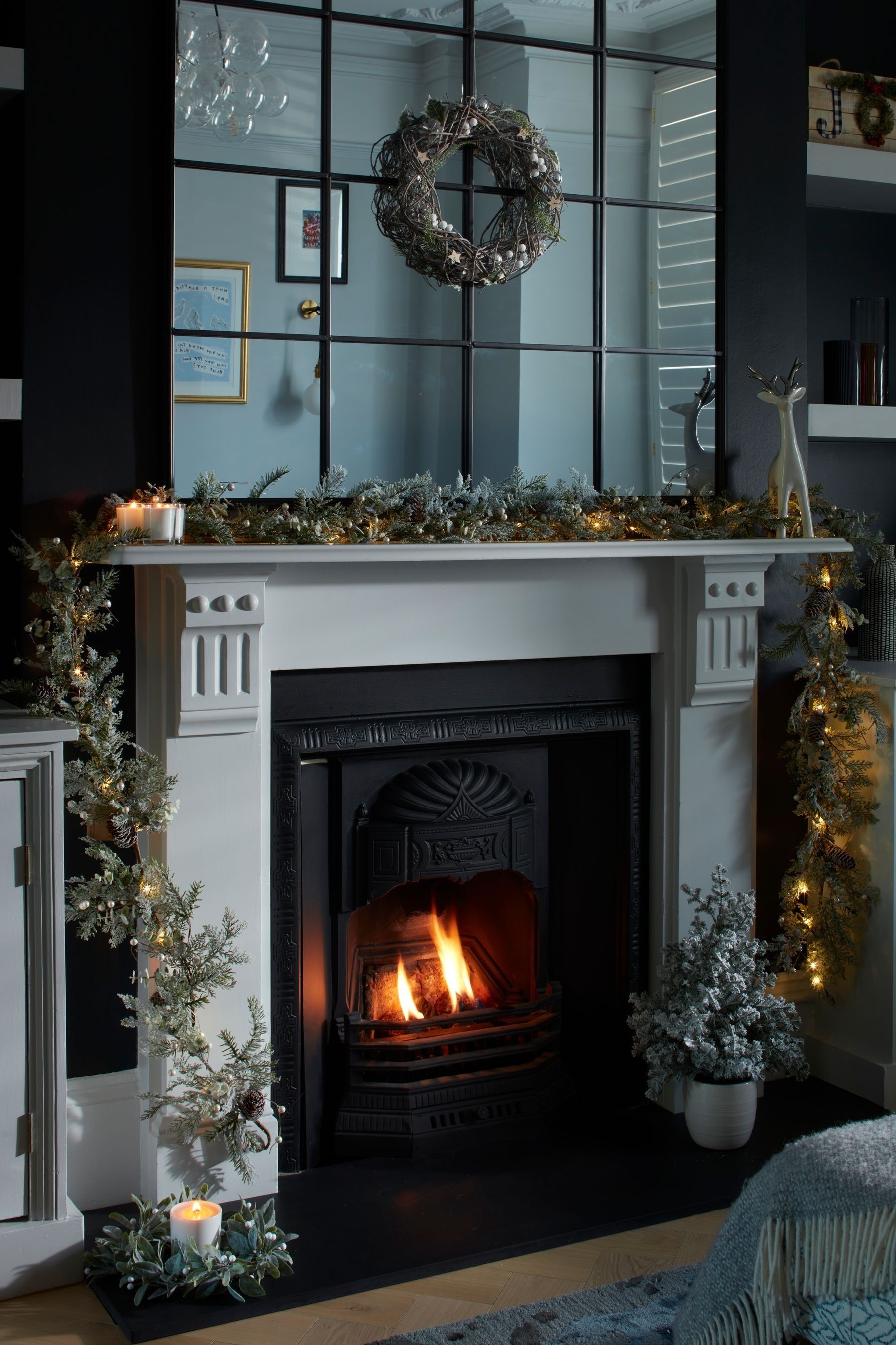 Buy Bayswood Silver Twig Christmas Wreath from the Next UK online shop