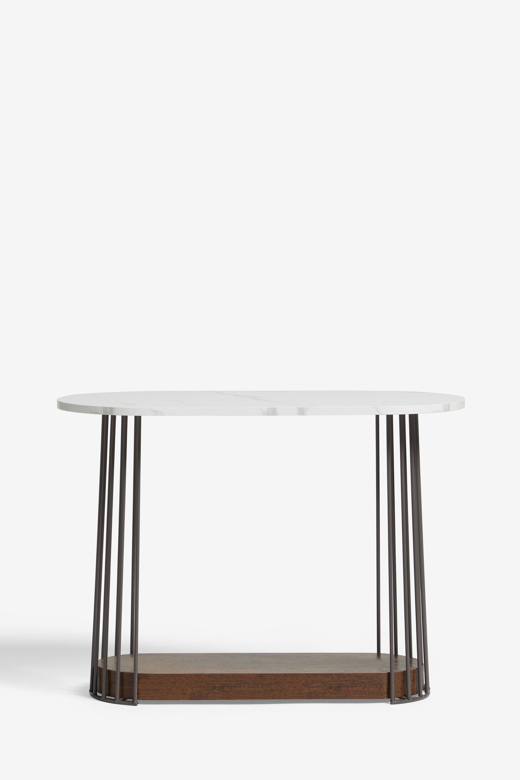 Buy Grey Linear Marble Effect Sofa Side Table from the Next UK online shop