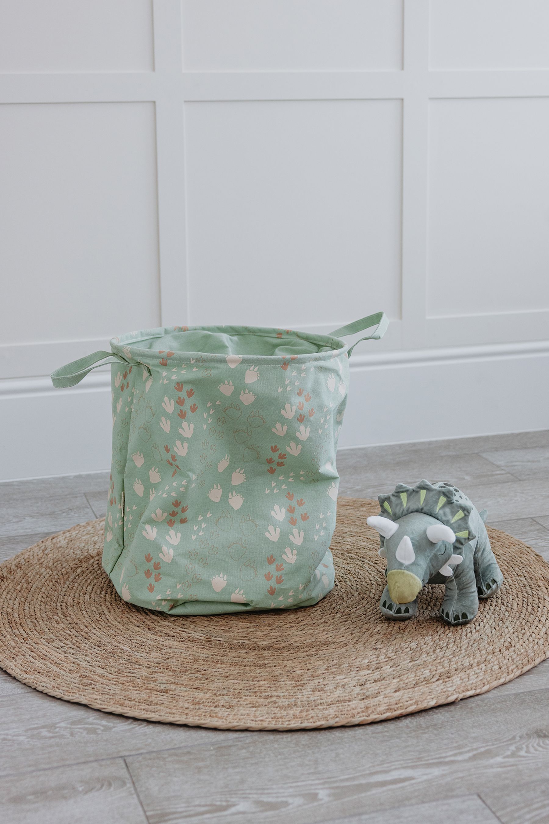 Buy Chapter B Green Kids Club Dino Laundry Bag from the Next UK online shop