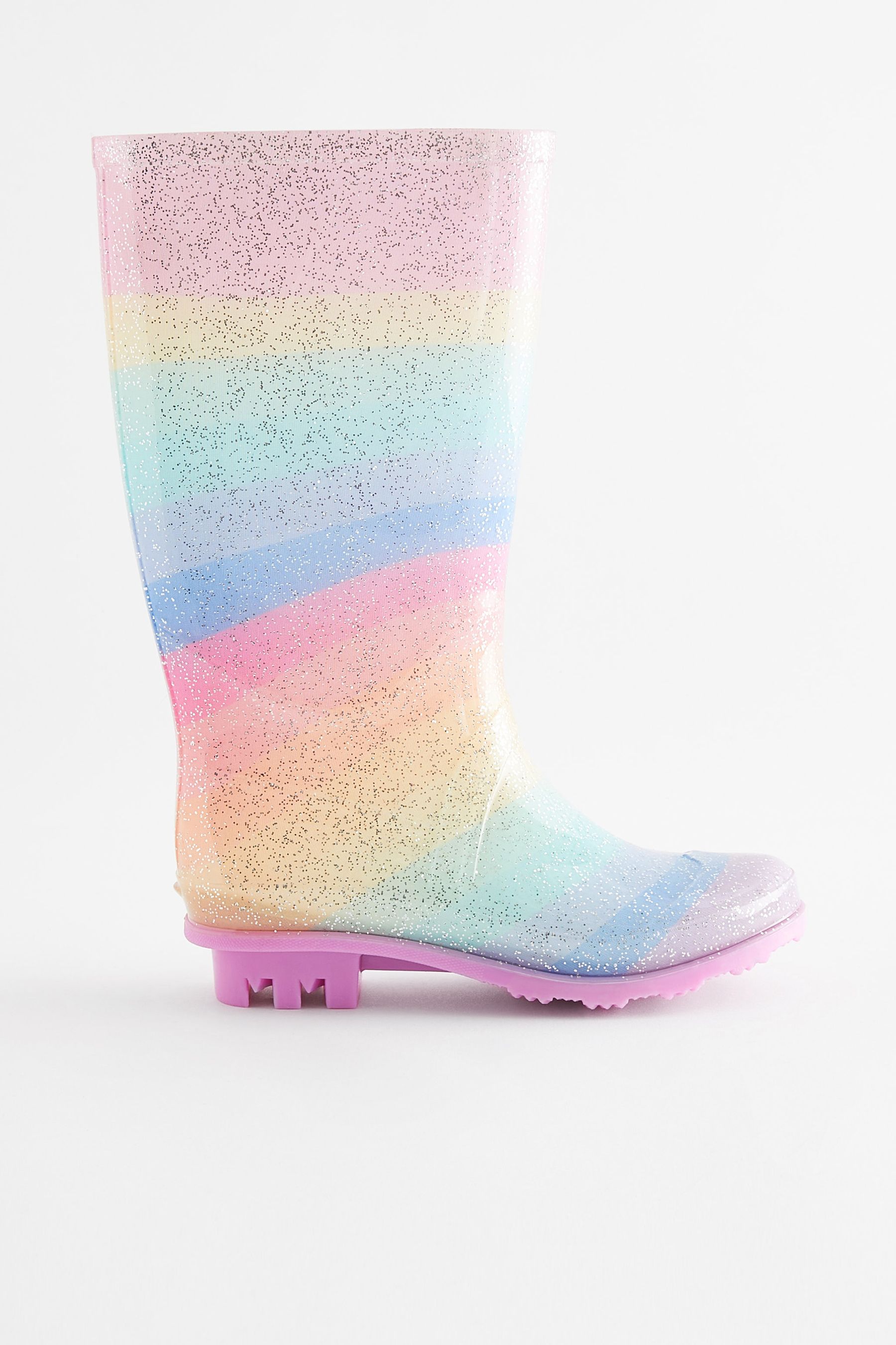 Buy Rainbow Glitter Wellies from the Next UK online shop