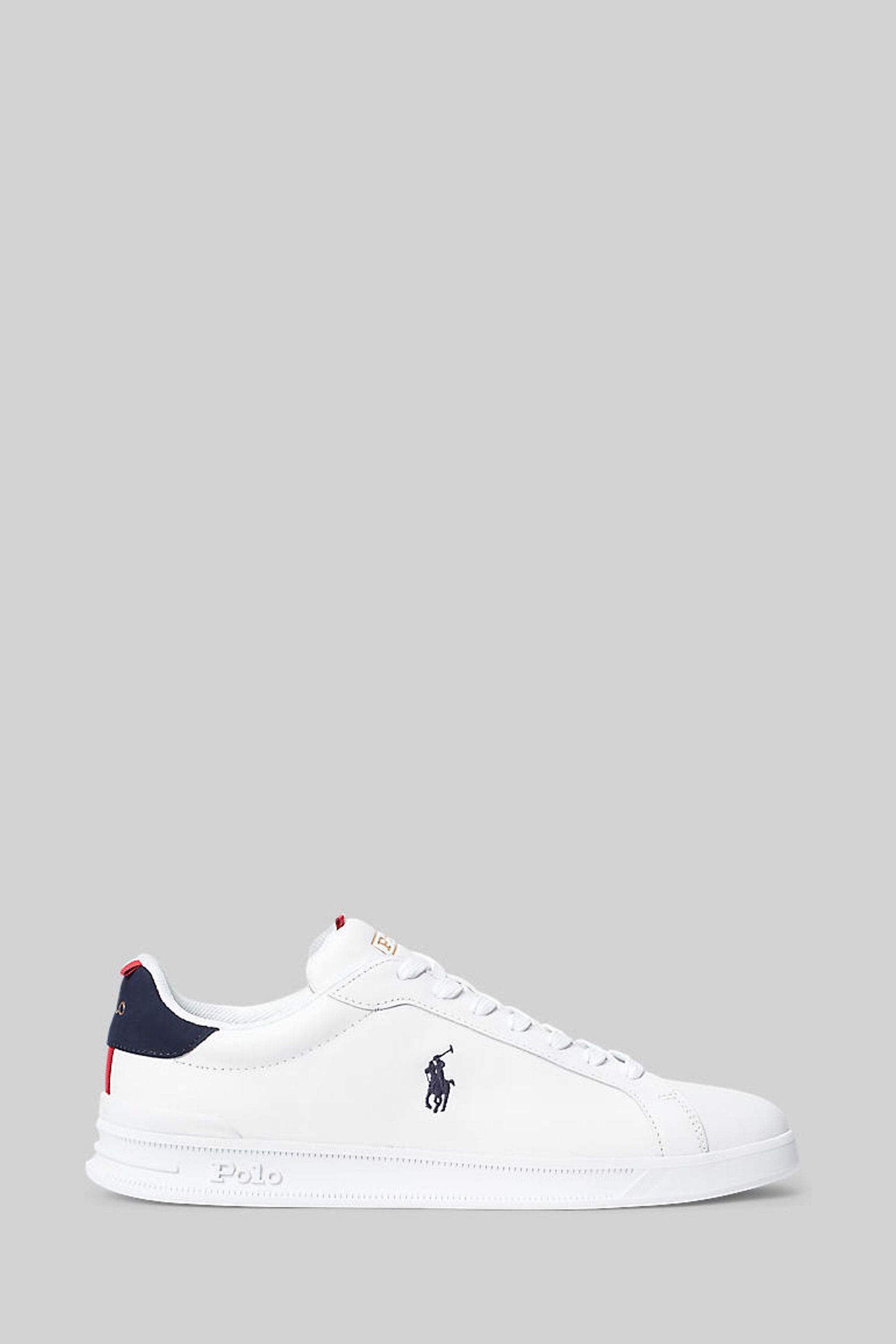Buy Polo Ralph Lauren Leather Heritage Court II Trainers from the Next ...