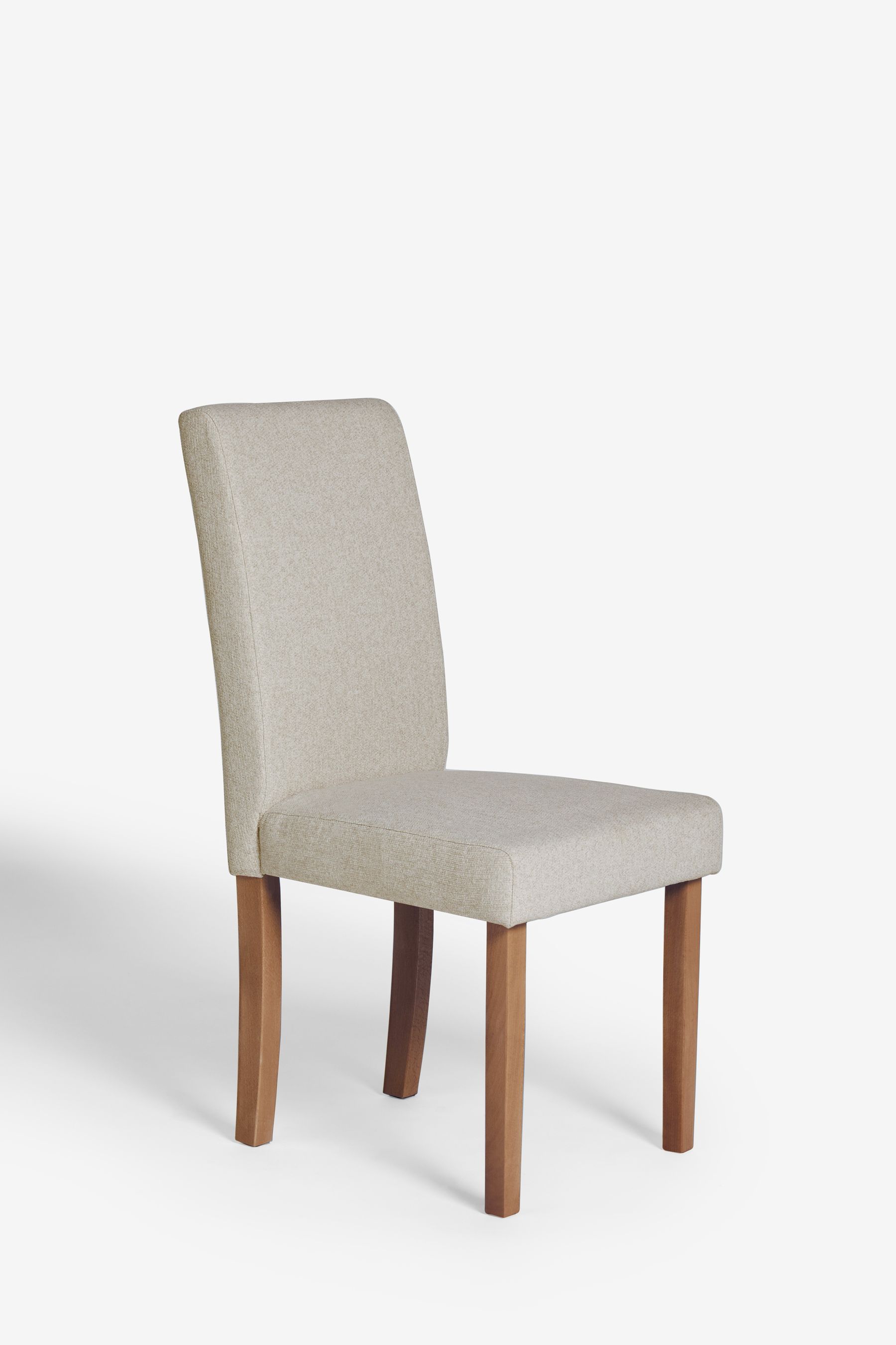 Buy Set of 2 Tweedy Chenille Oyster Milford Non Buttoned Dining Chairs ...