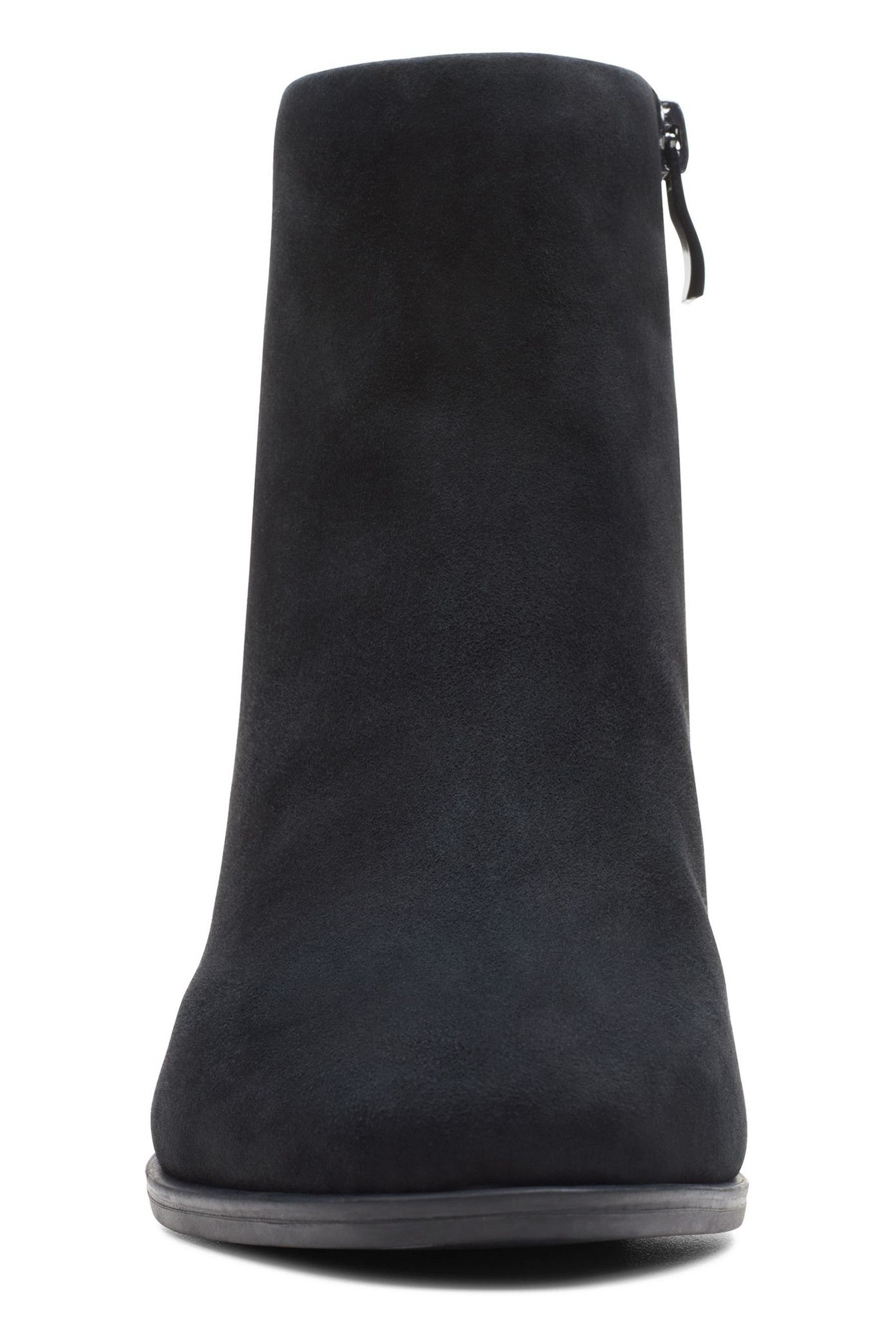 Buy Clarks Black Suede Freva55 Zip Boots from the Next UK online shop