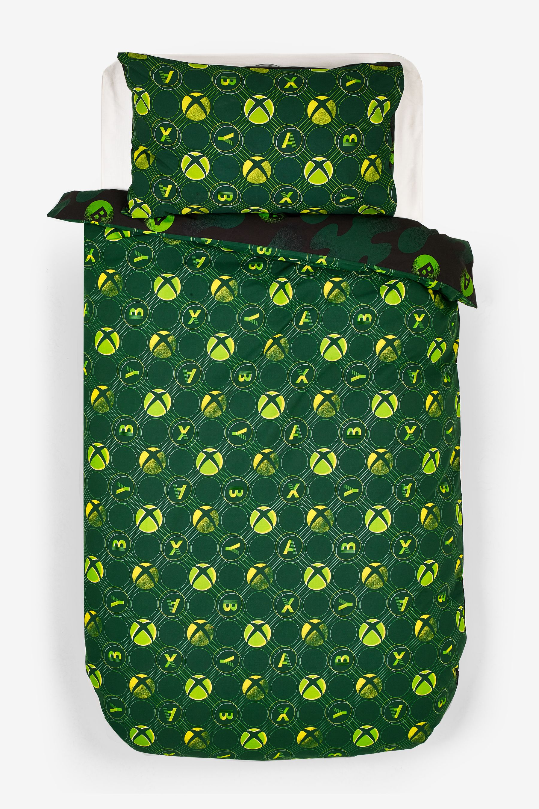 Buy Black Xbox Duvet Cover And Pillowcase Set from Next Saudi Arabia