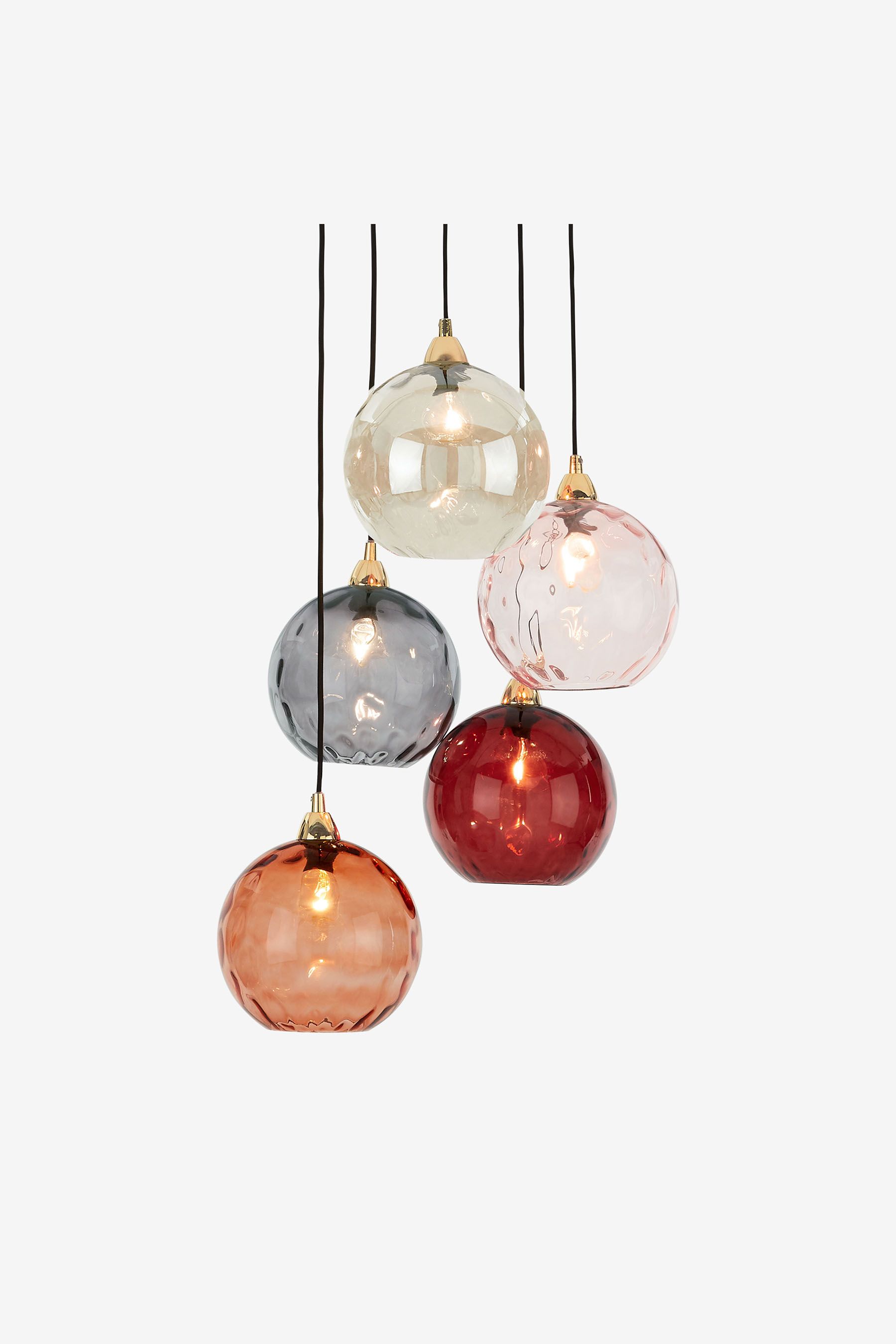 Buy MADE.COM Pink Multi Ilaria Cluster Light from the Next UK online shop
