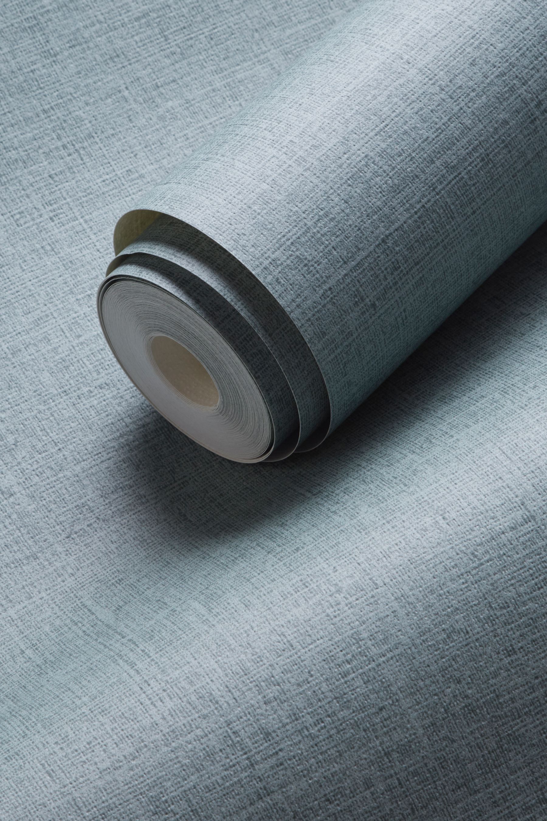 Buy Clarke and Clarke Blue Dalton 10.05M Wallpaper from the Next UK ...