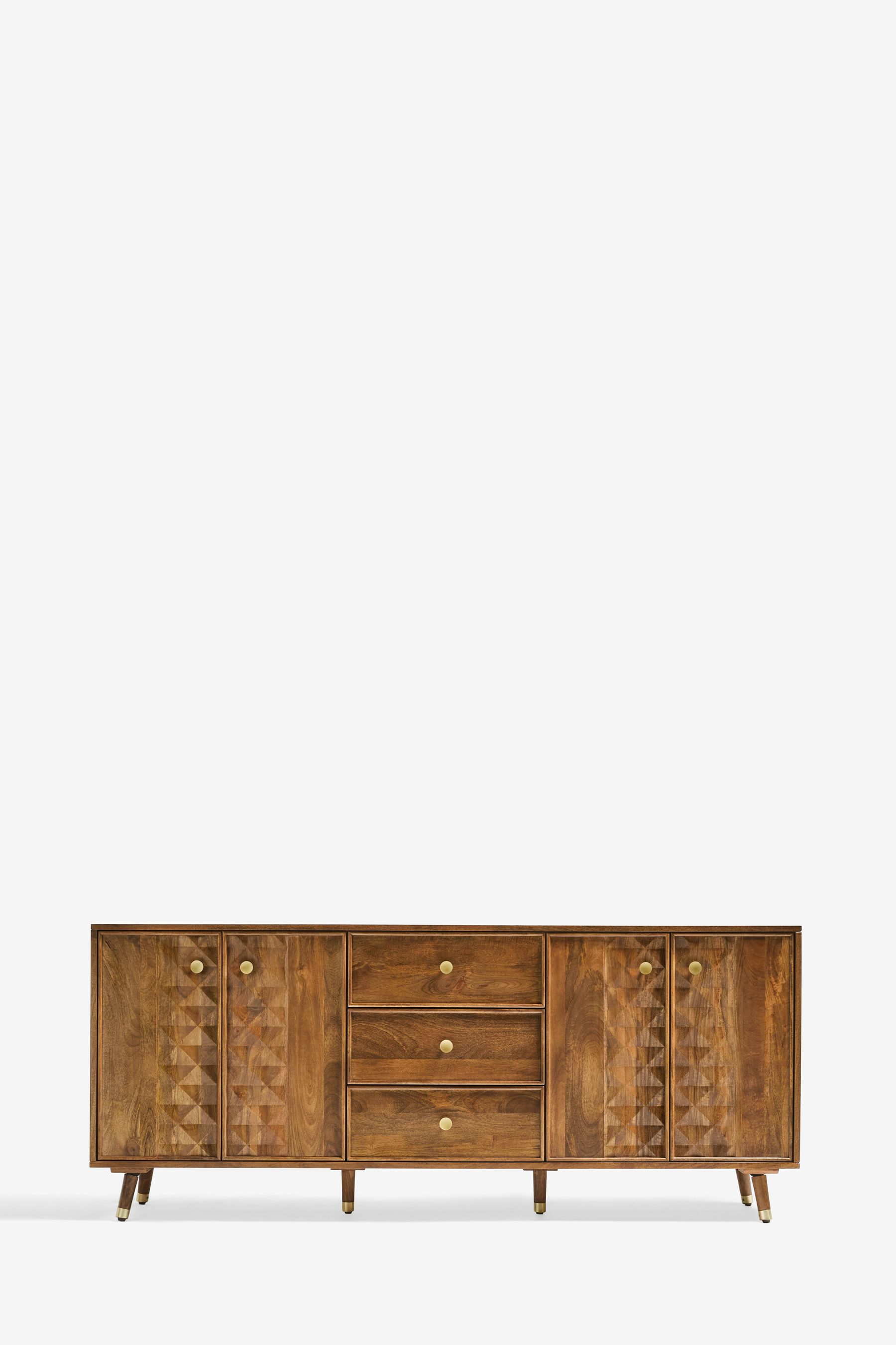 Buy Dark Lloyd Mango Wood Extra Large Sideboard from the Next UK online ...