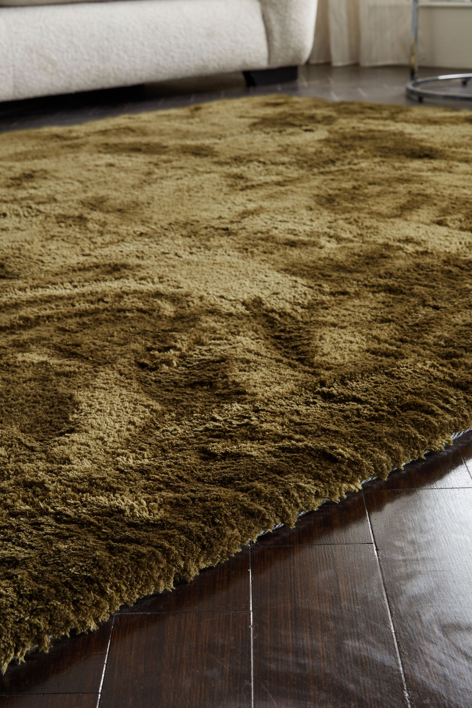 Buy Green Collection Luxe Plush Rug from Next Ireland
