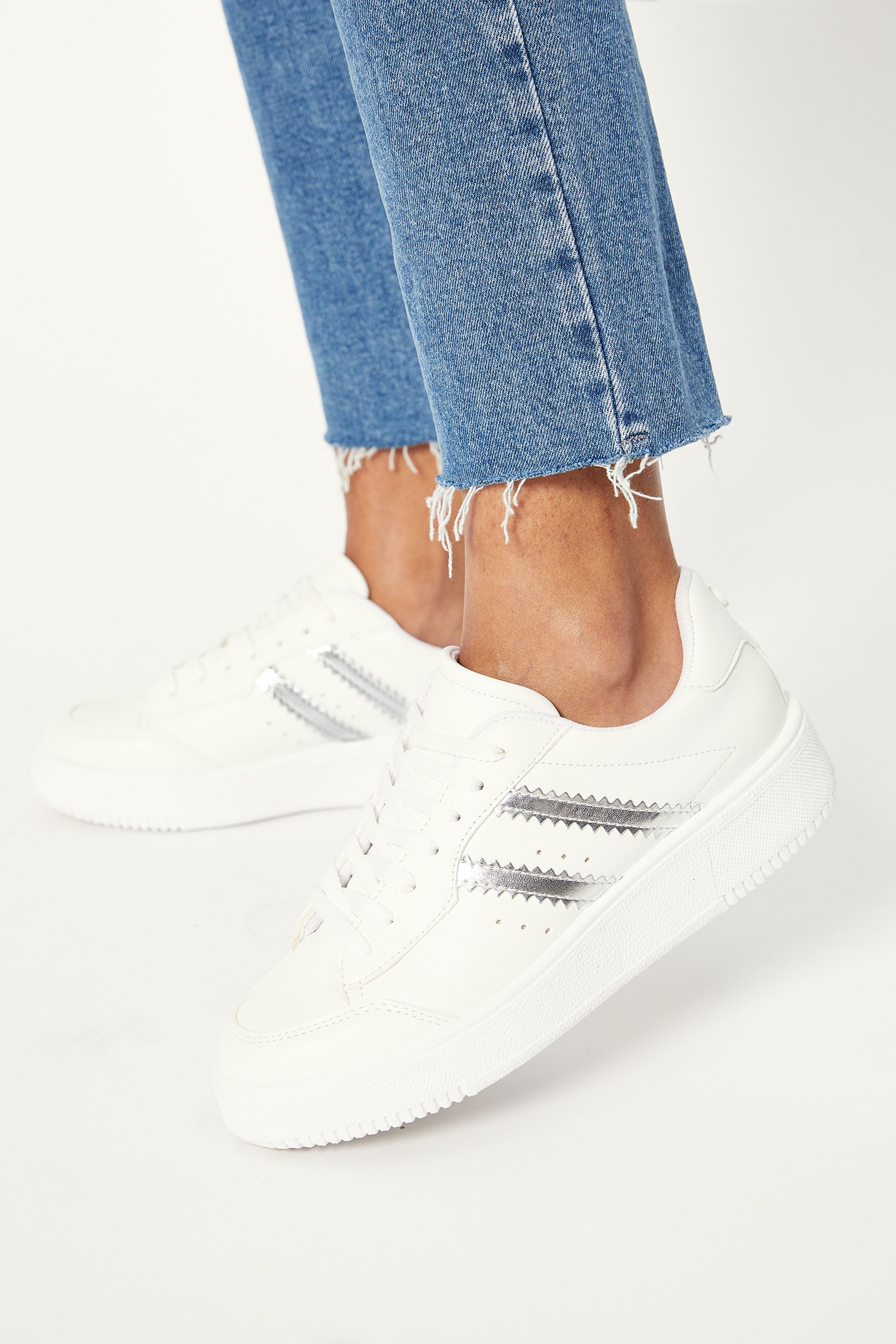 Buy Lipsy Chunky Stripe Flatform Trainer from Next Ireland