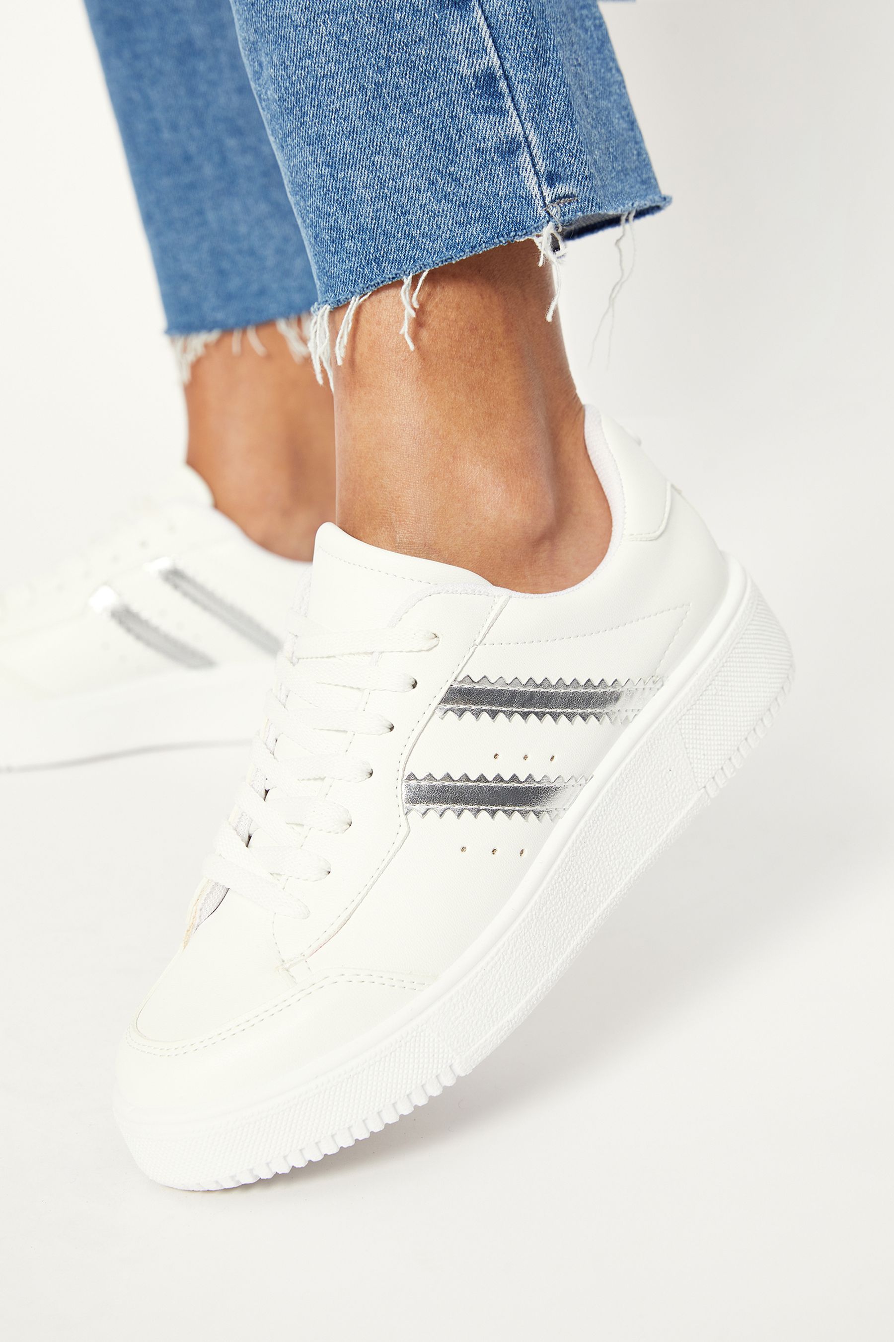 Buy Lipsy Chunky Stripe Flatform Trainer from Next Ireland