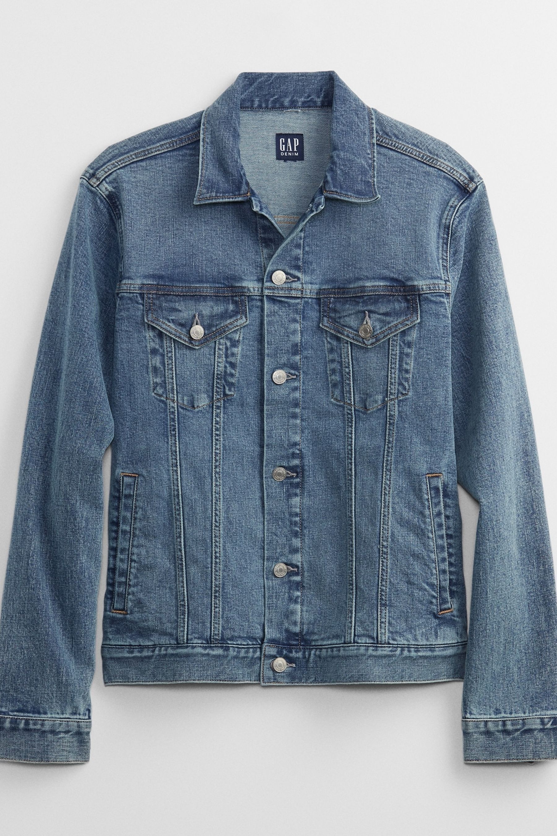 Buy Gap Icon Denim Jacket from the Next UK online shop