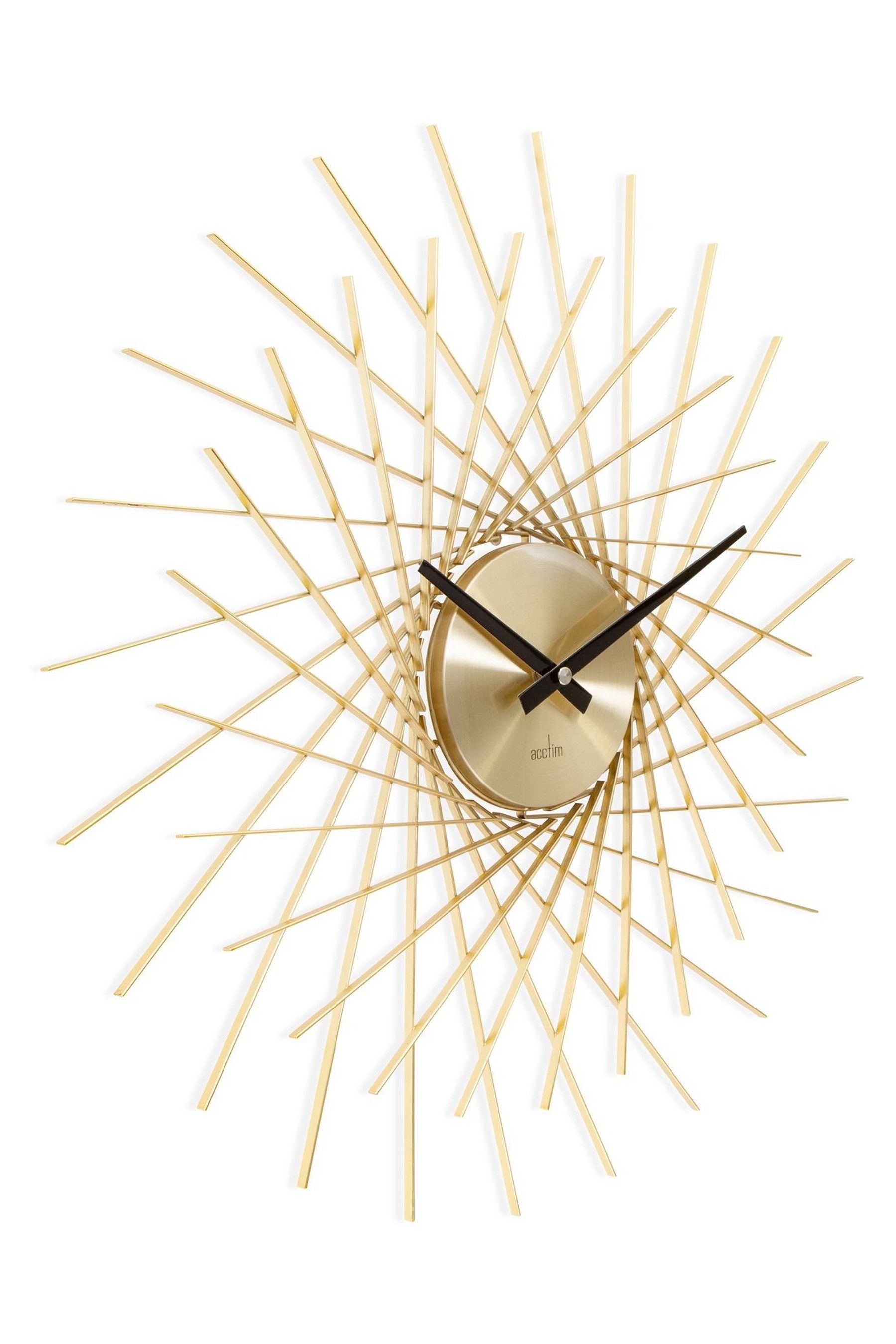 Buy Acctim Clocks Brass Lohne 49cm Metal Wall Clock from the Next UK ...