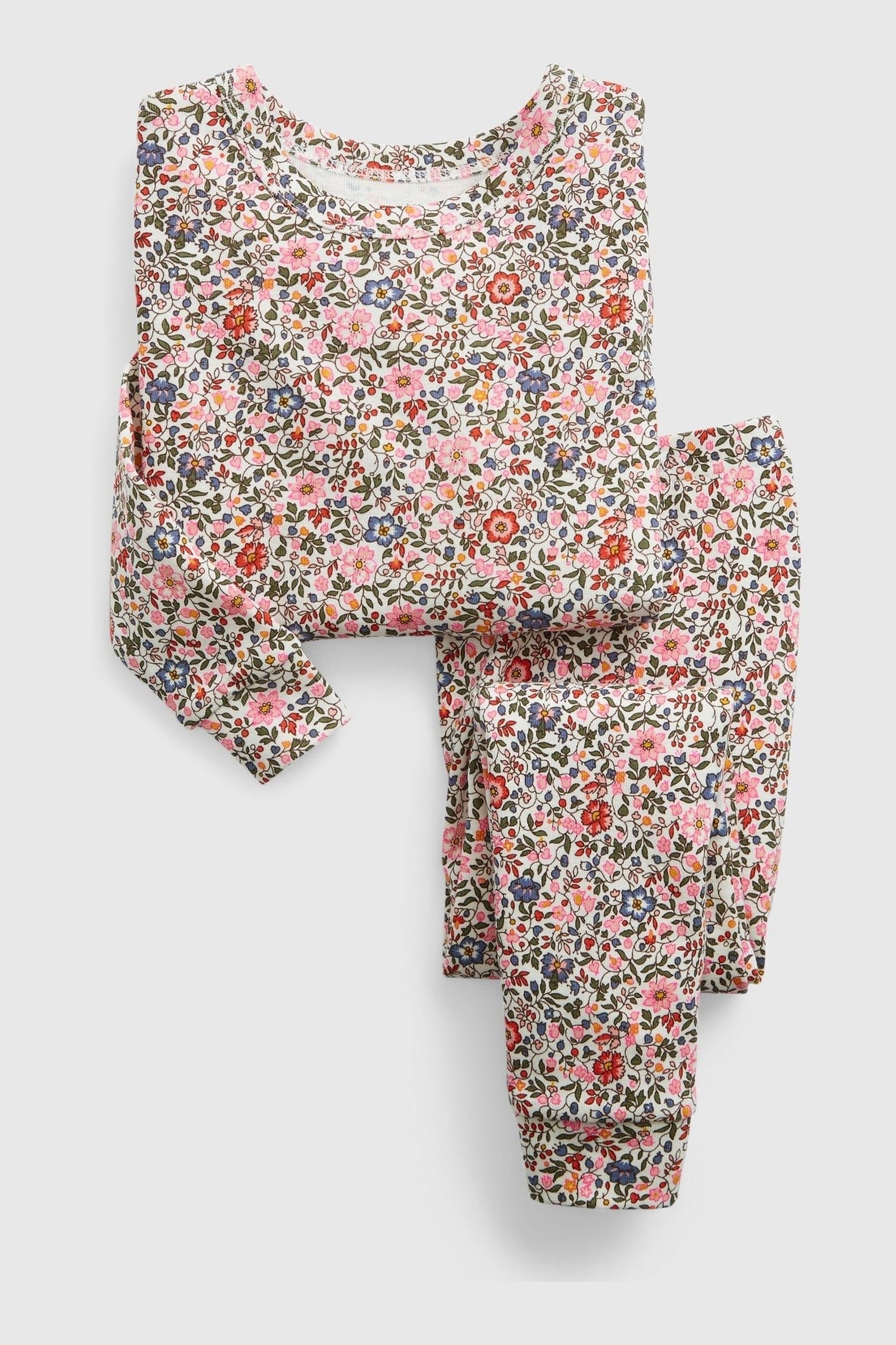 Buy Gap Organic Cotton Floral Pyjamas from the Gap online shop