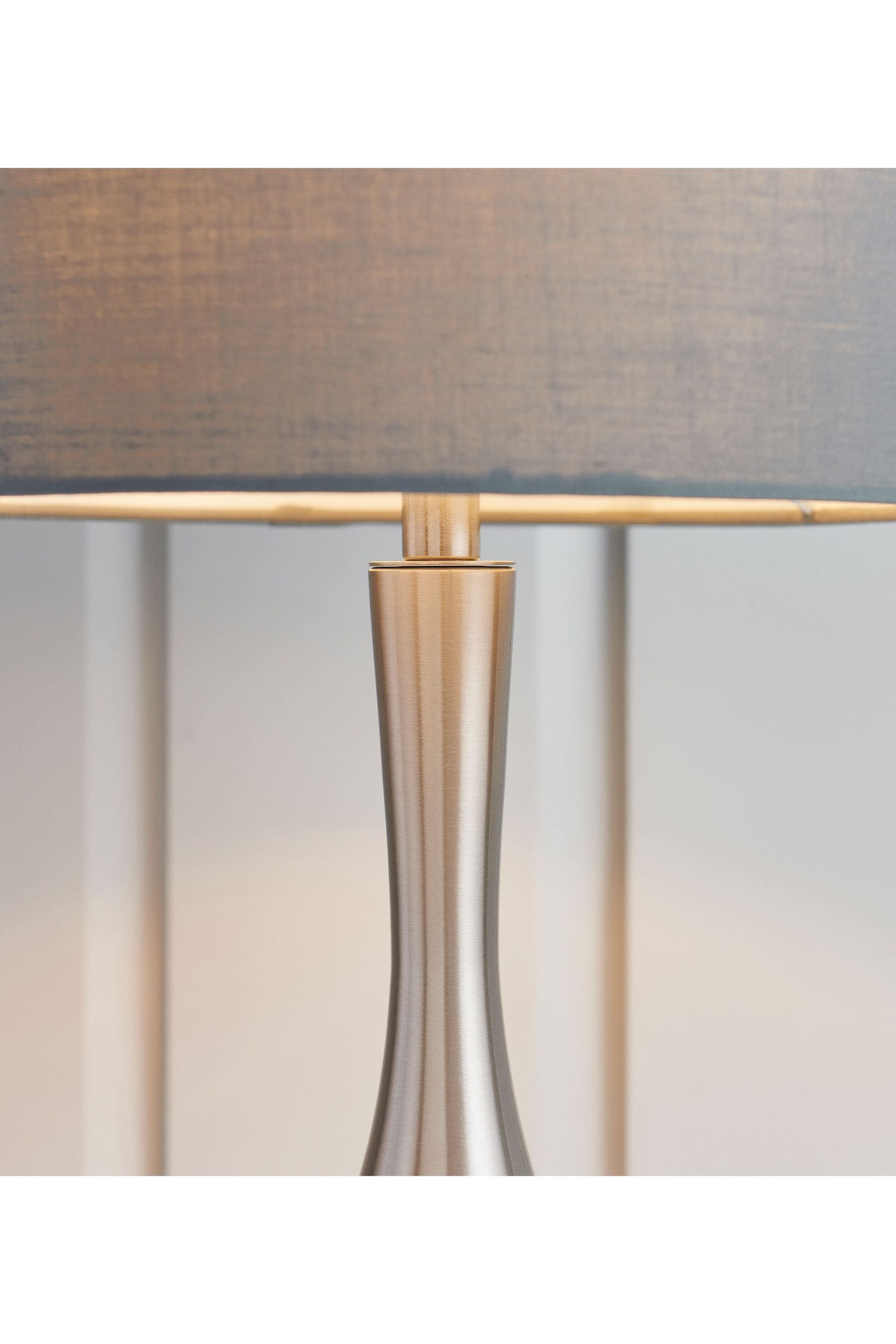 Buy Gallery Home Silver Ambiance Table Lamp from the Next UK online shop