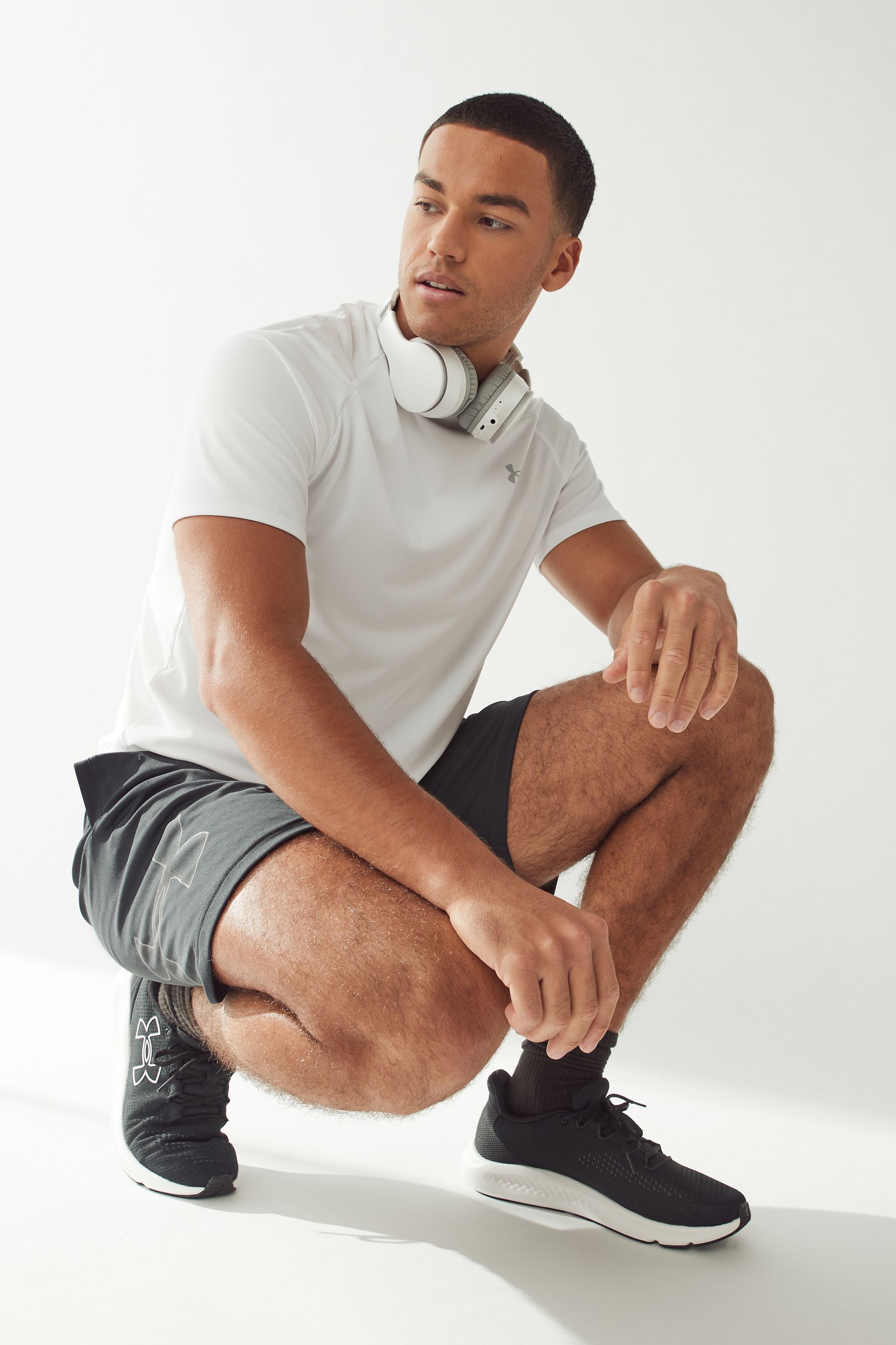 Buy Under Armour Black Tech Graphic Shorts from the Next UK online shop