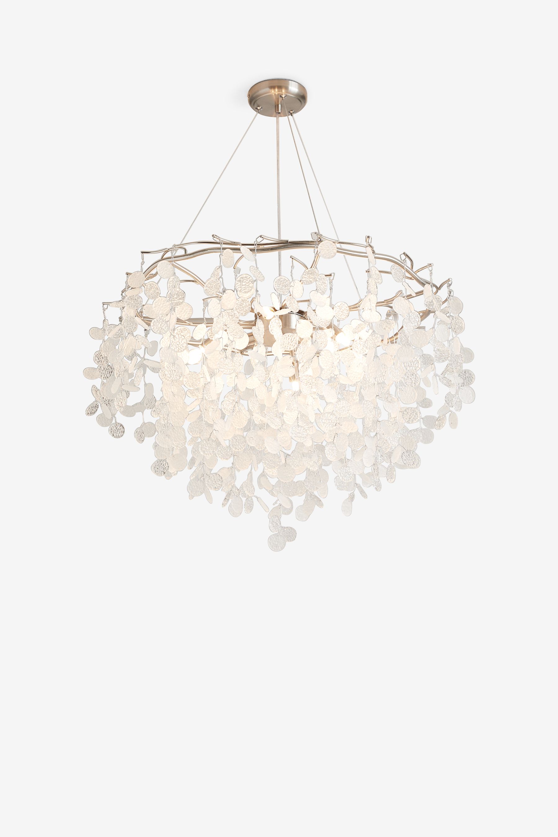 Buy Clear Lunaria 6 Light Chandelier Ceiling Light from the Next UK ...