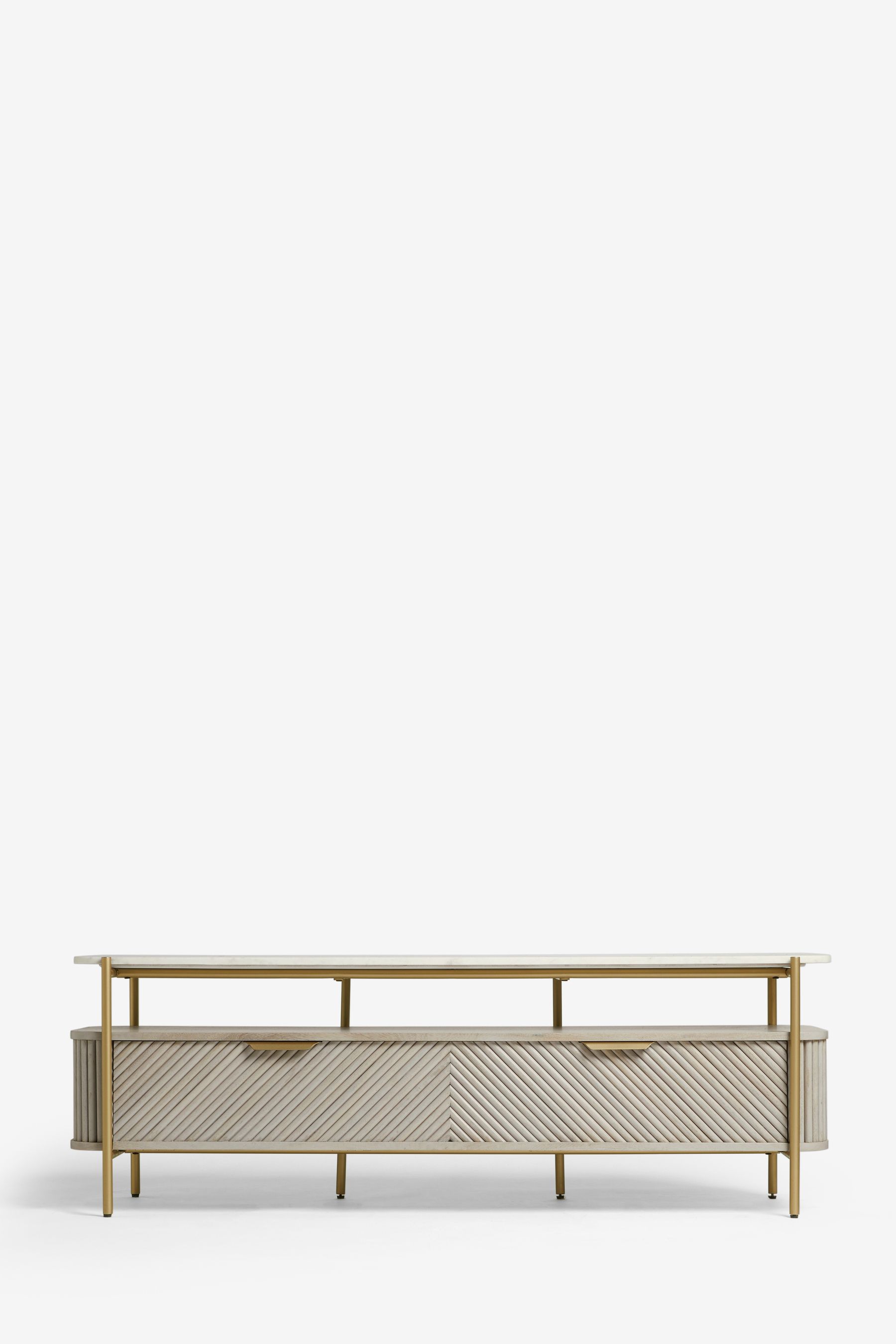 Buy Light Grey Valencia Marble Mango Wood Up to 65 inch, Floating Top ...