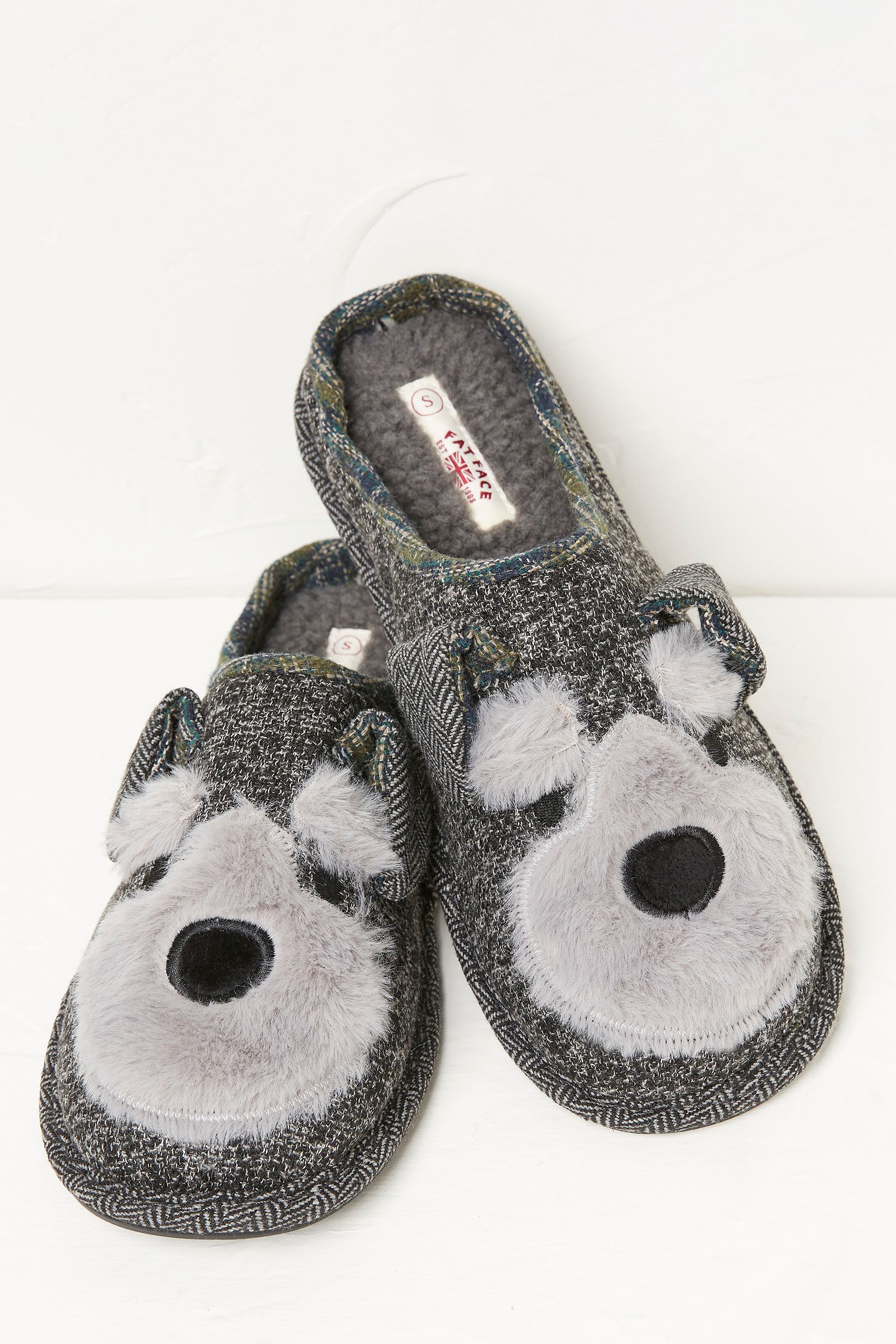 Buy FatFace Archie Scotty Dog Slippers from Next Ireland