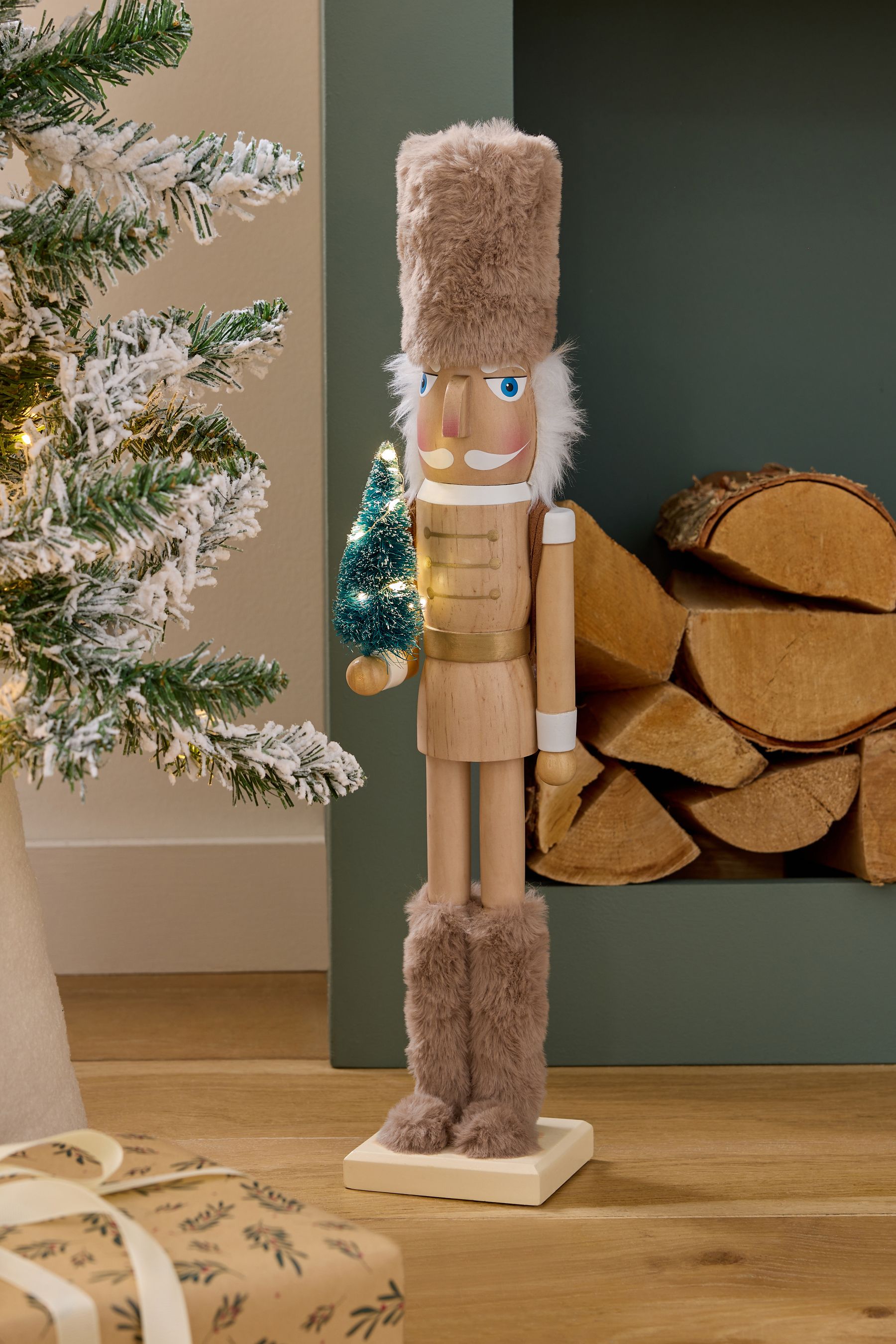 Buy Christmas Light Up Nutcracker Ornament from the Laura Ashley online ...