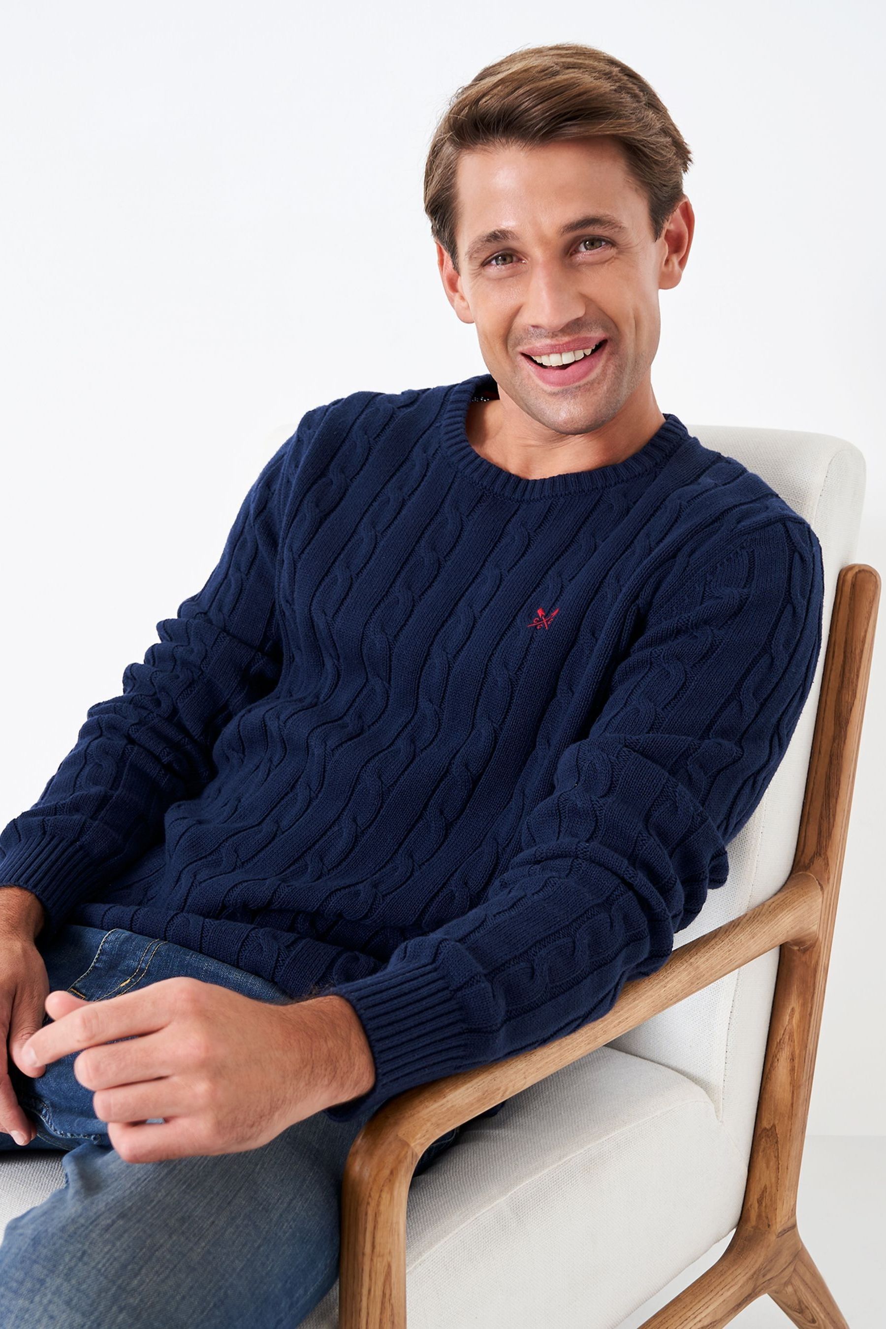 Buy Crew Clothing Cotton Classic Jumper from the Next UK online shop