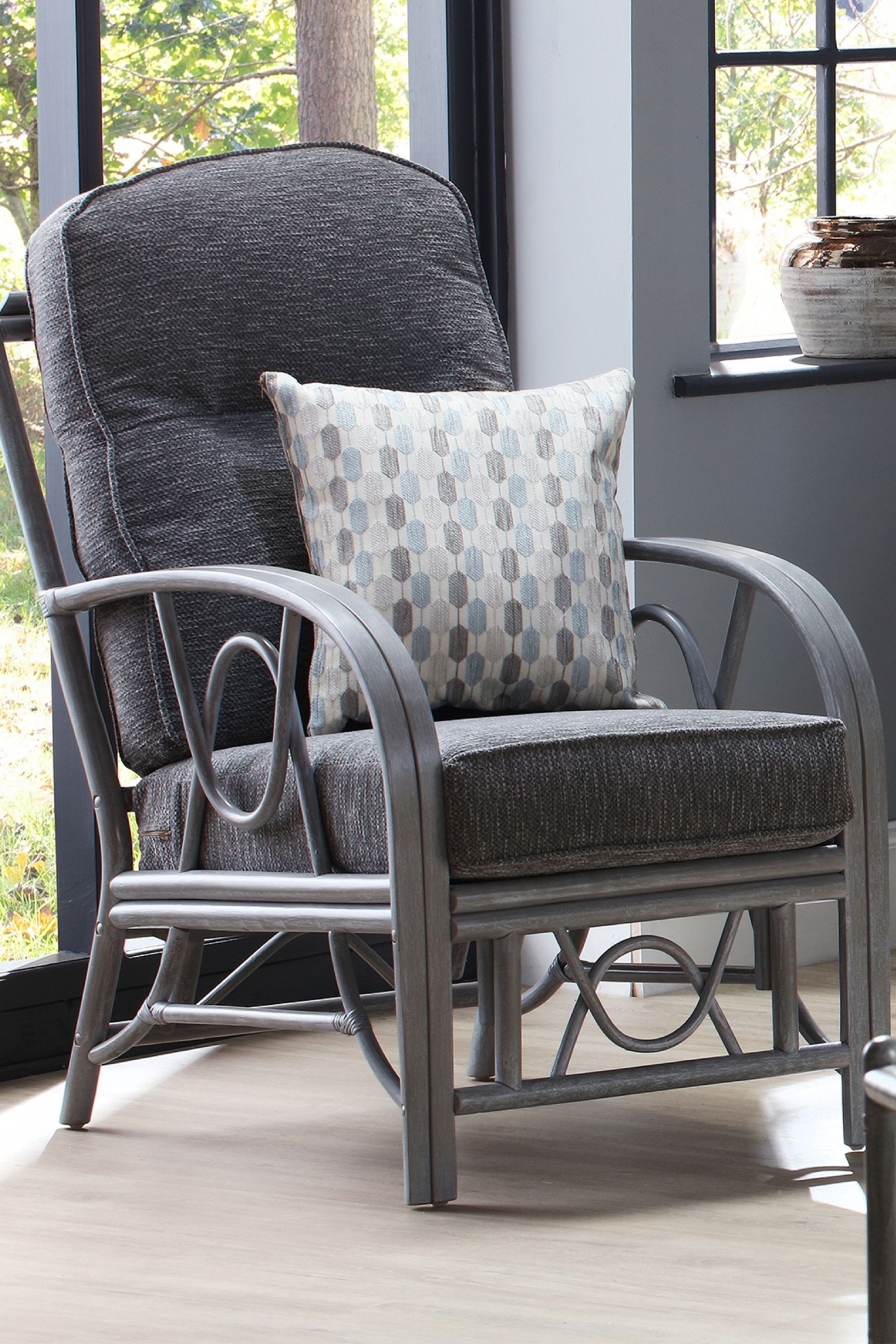 Buy Desser Bali Rattan Conservatory Armchair from the Laura Ashley ...