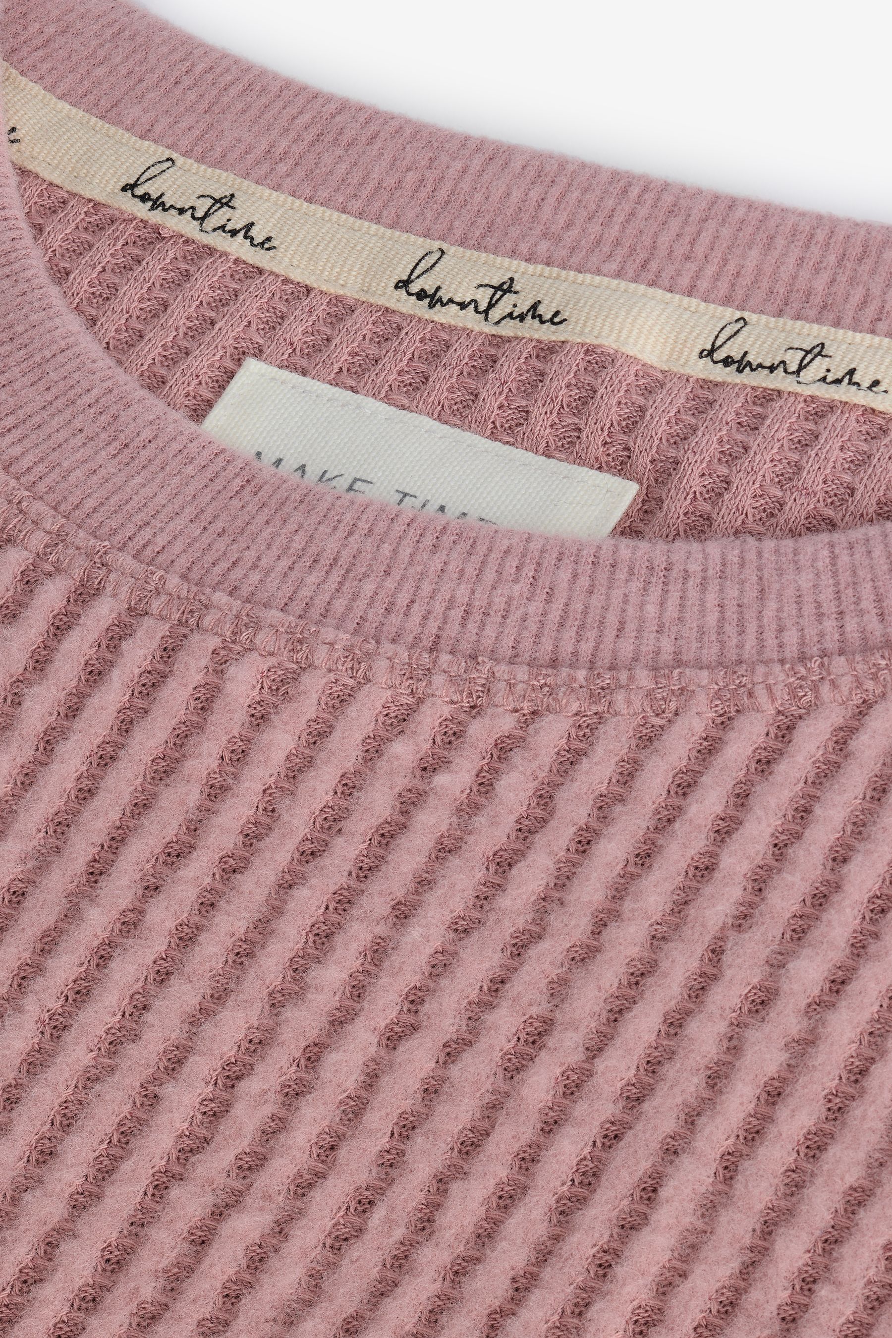 Buy Cosy Waffle Long Sleeve Pyjamas from the Laura Ashley online shop