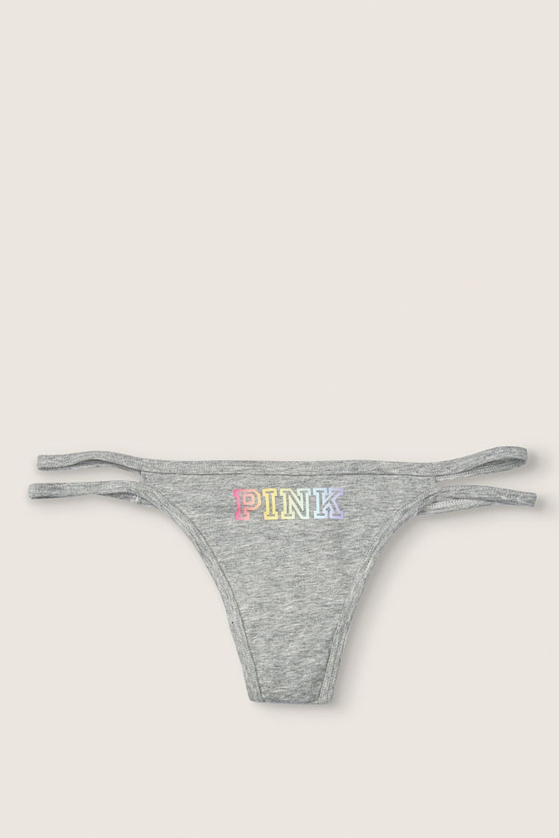 Buy Victoria's Secret PINK Cotton Thong from the Victoria's Secret UK ...