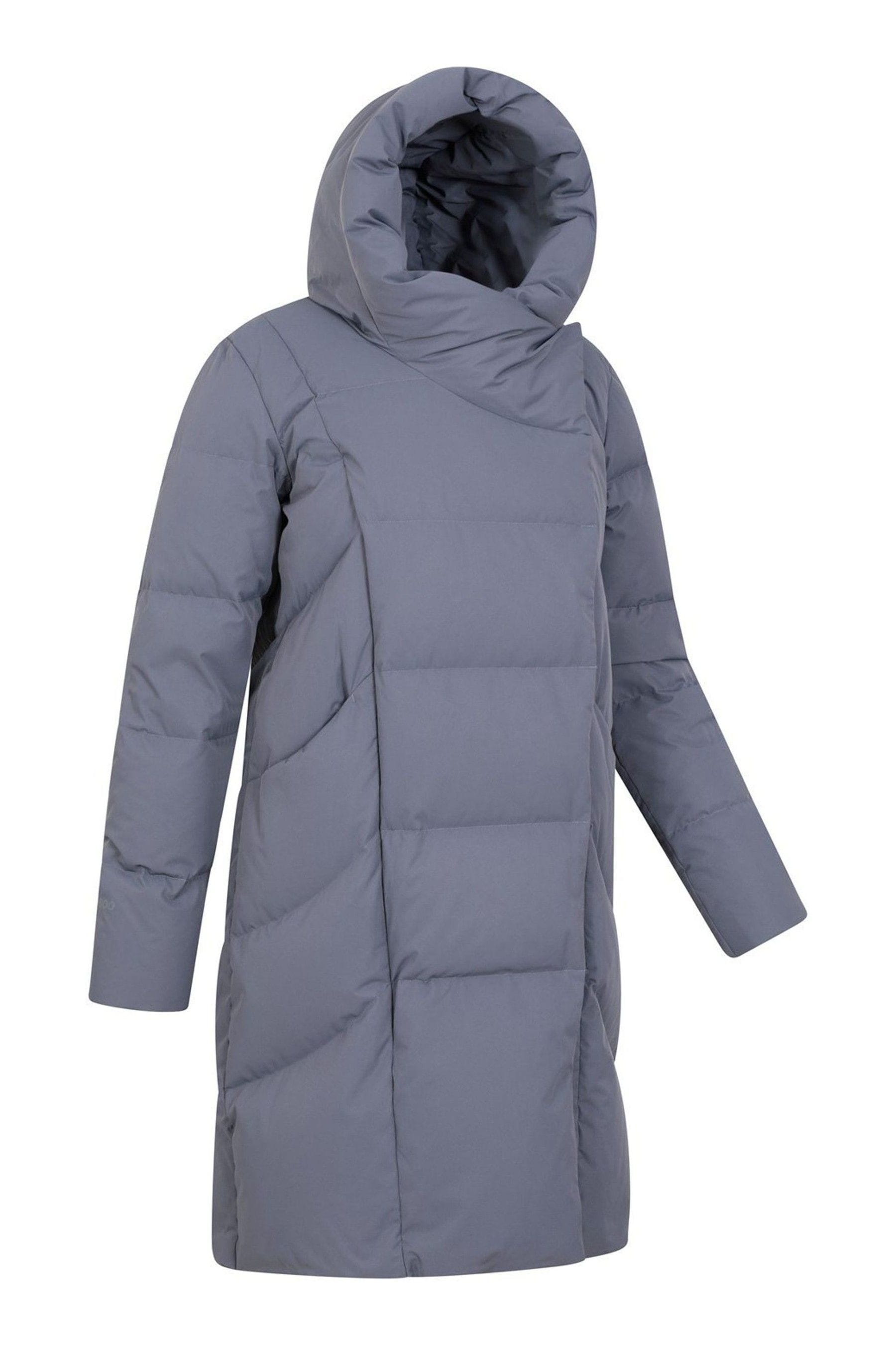 Buy Mountain Warehouse Grey Cosy Wrap Womens Extreme Down Jacket from ...
