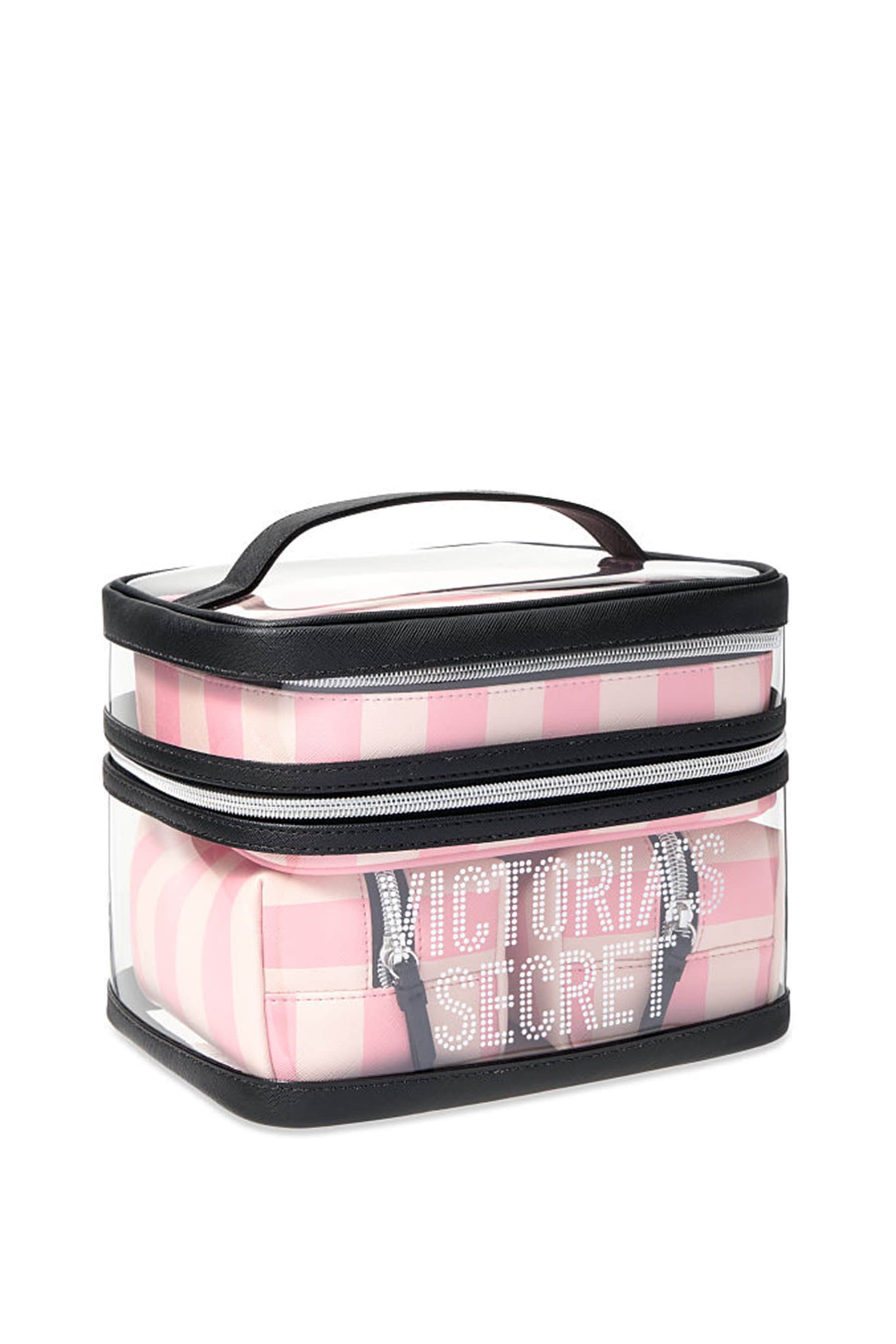 Buy Victoria’s Secret Signature Stripe 4-in-1 Beauty Bag Set from the ...